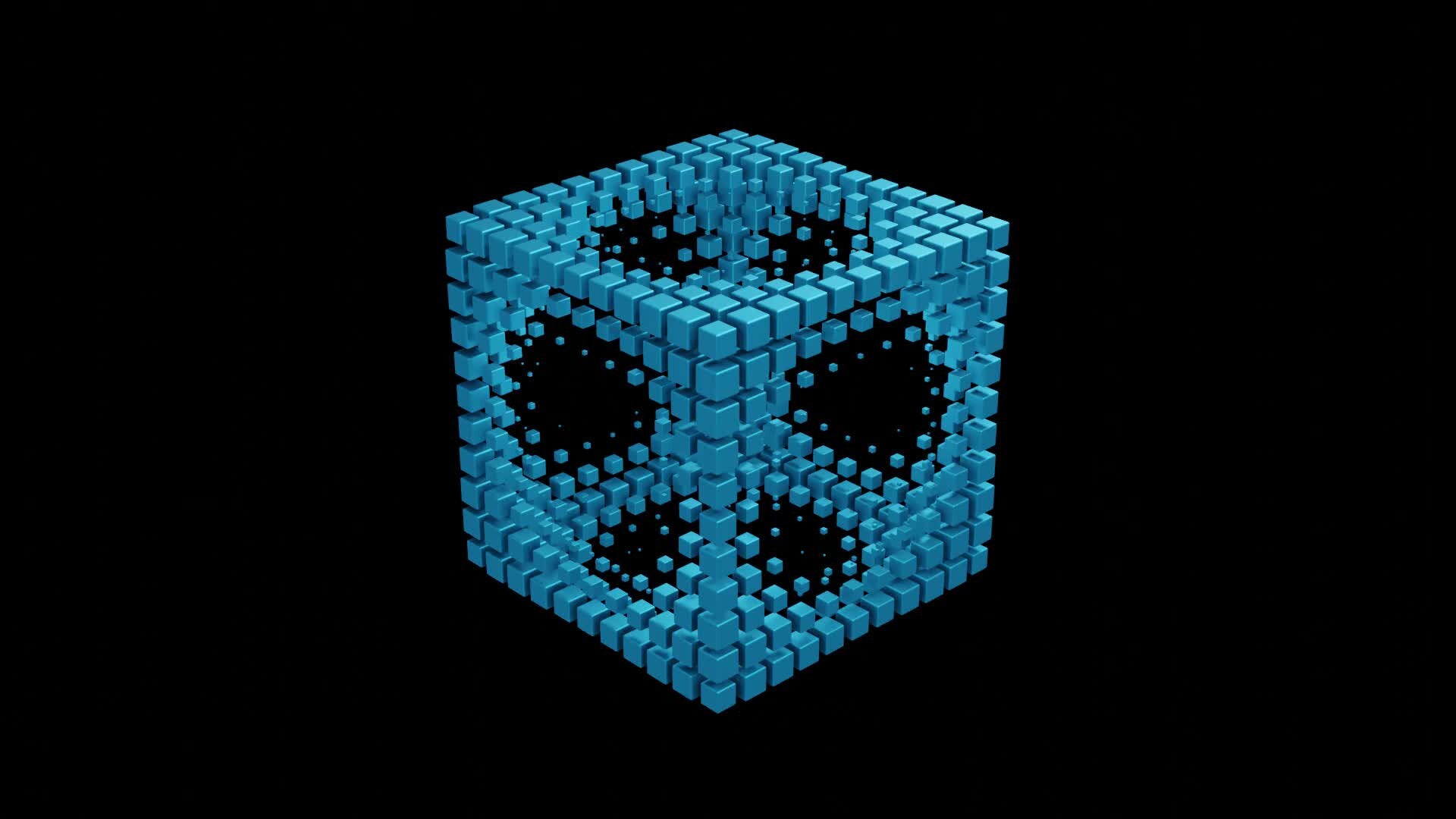 ArtStation - 3D Weird cube animation in Blender