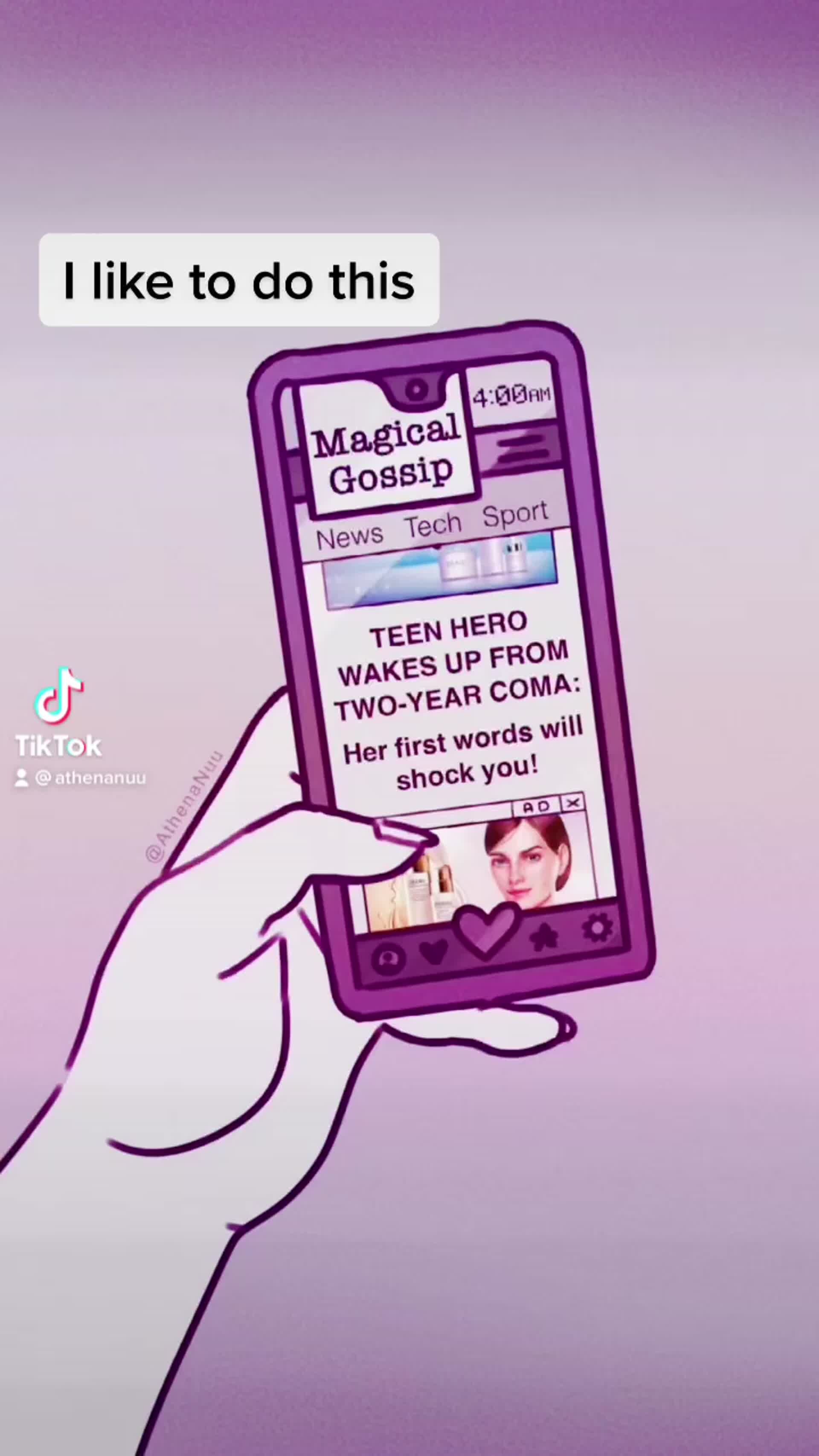 ArtStation - ‘Magical Girl Support Group’ Lore Animations