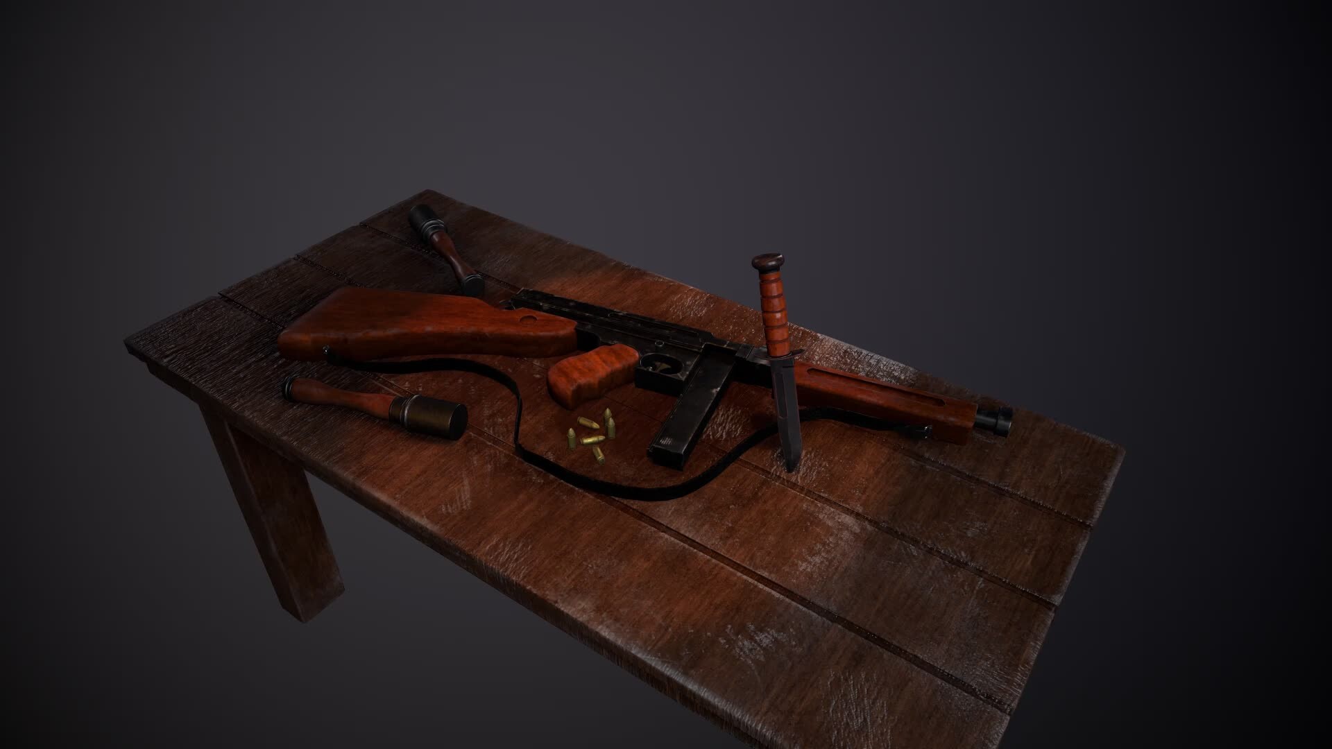 ArtStation - Thompson Model