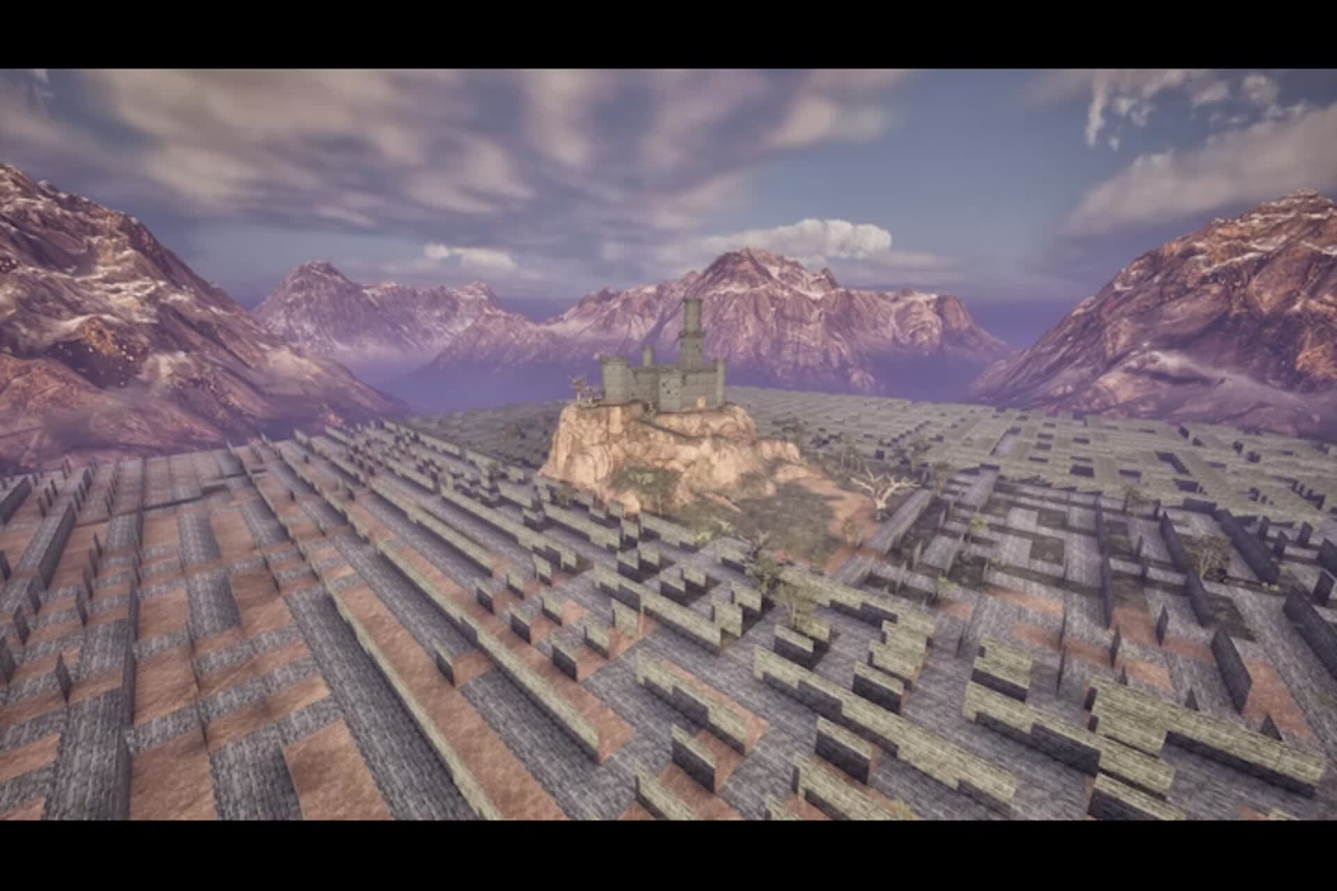 ArtStation - The Castle in the Labyrinth