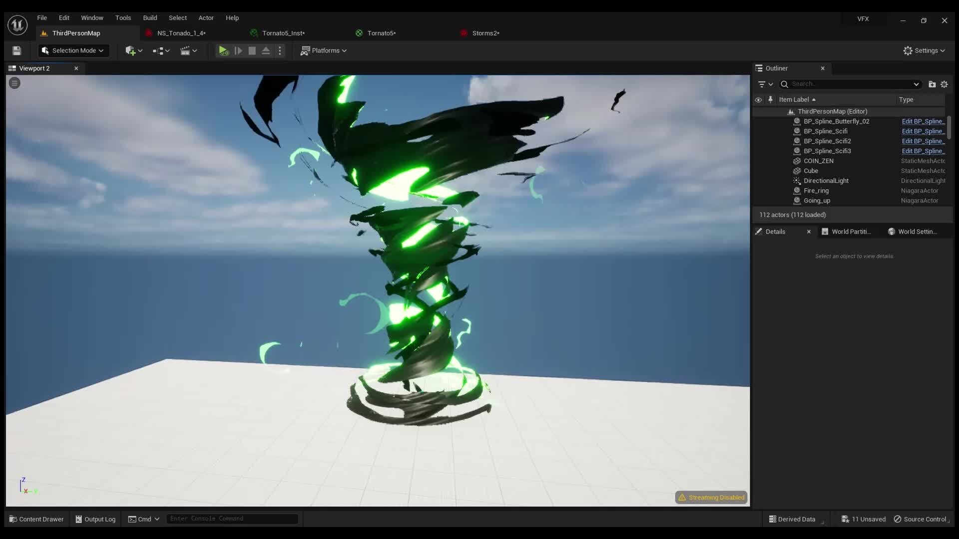ArtStation - Fortnite Tornado VFX