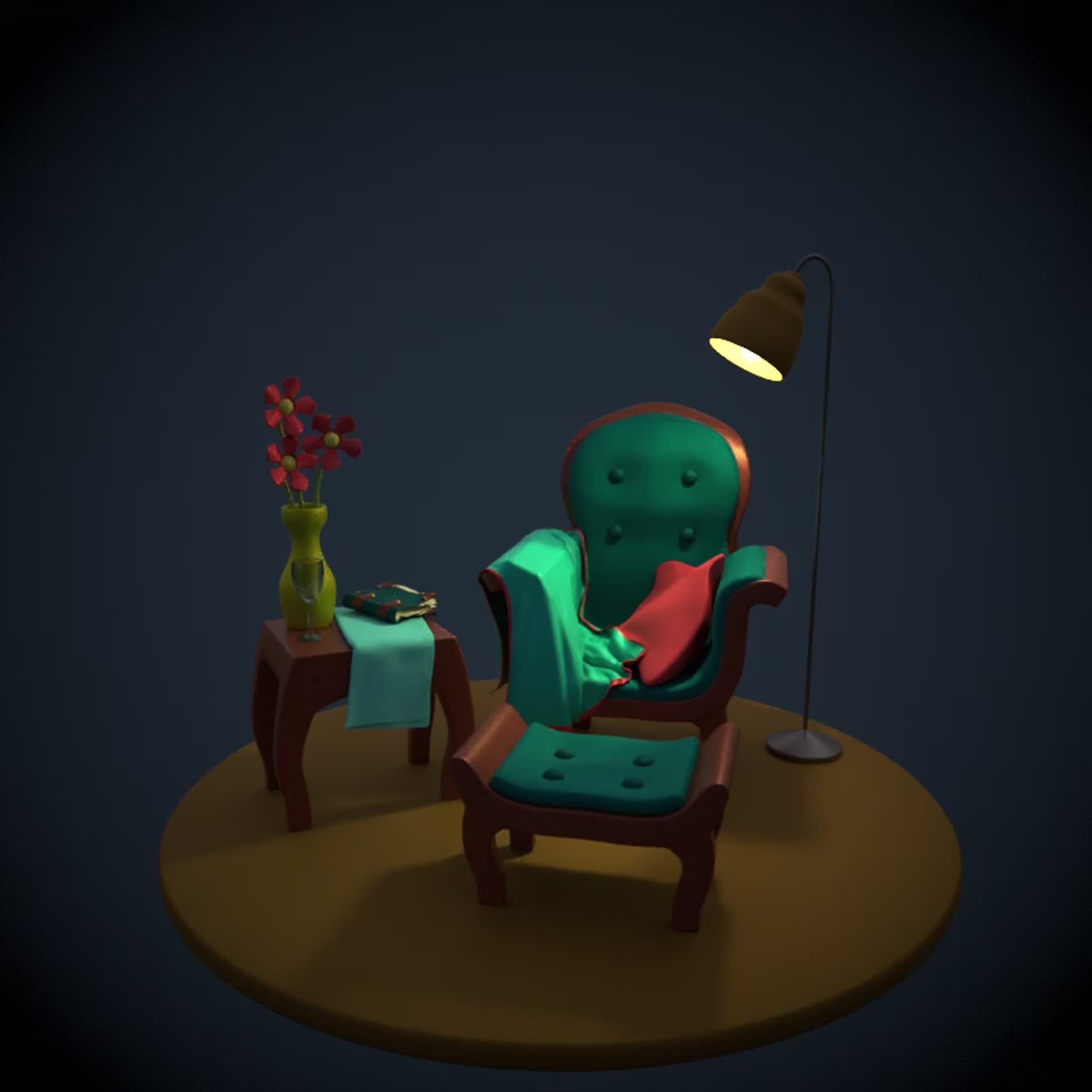 ArtStation - Cozy place