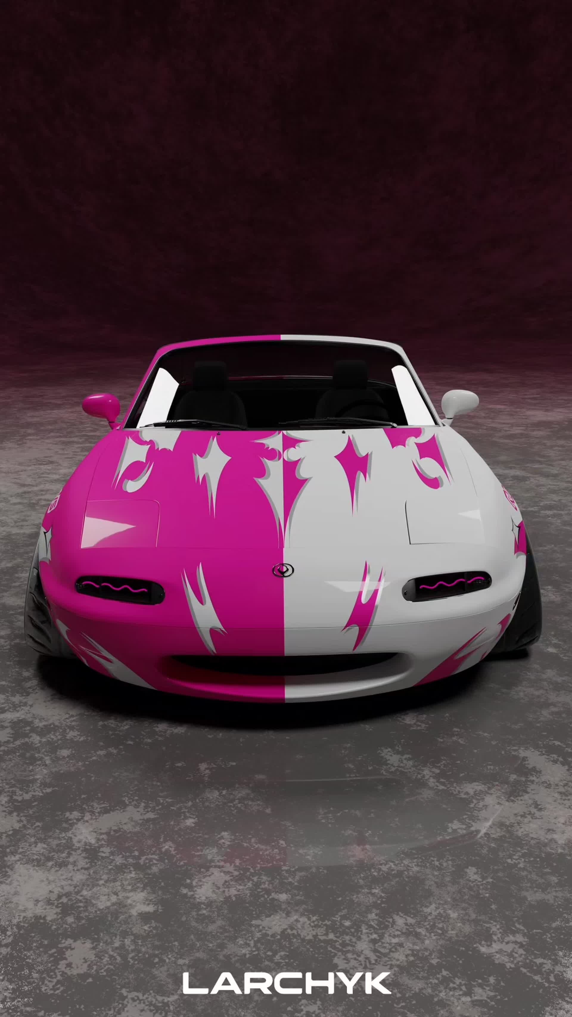 ArtStation - Mazda MX-5 Barbie Animation