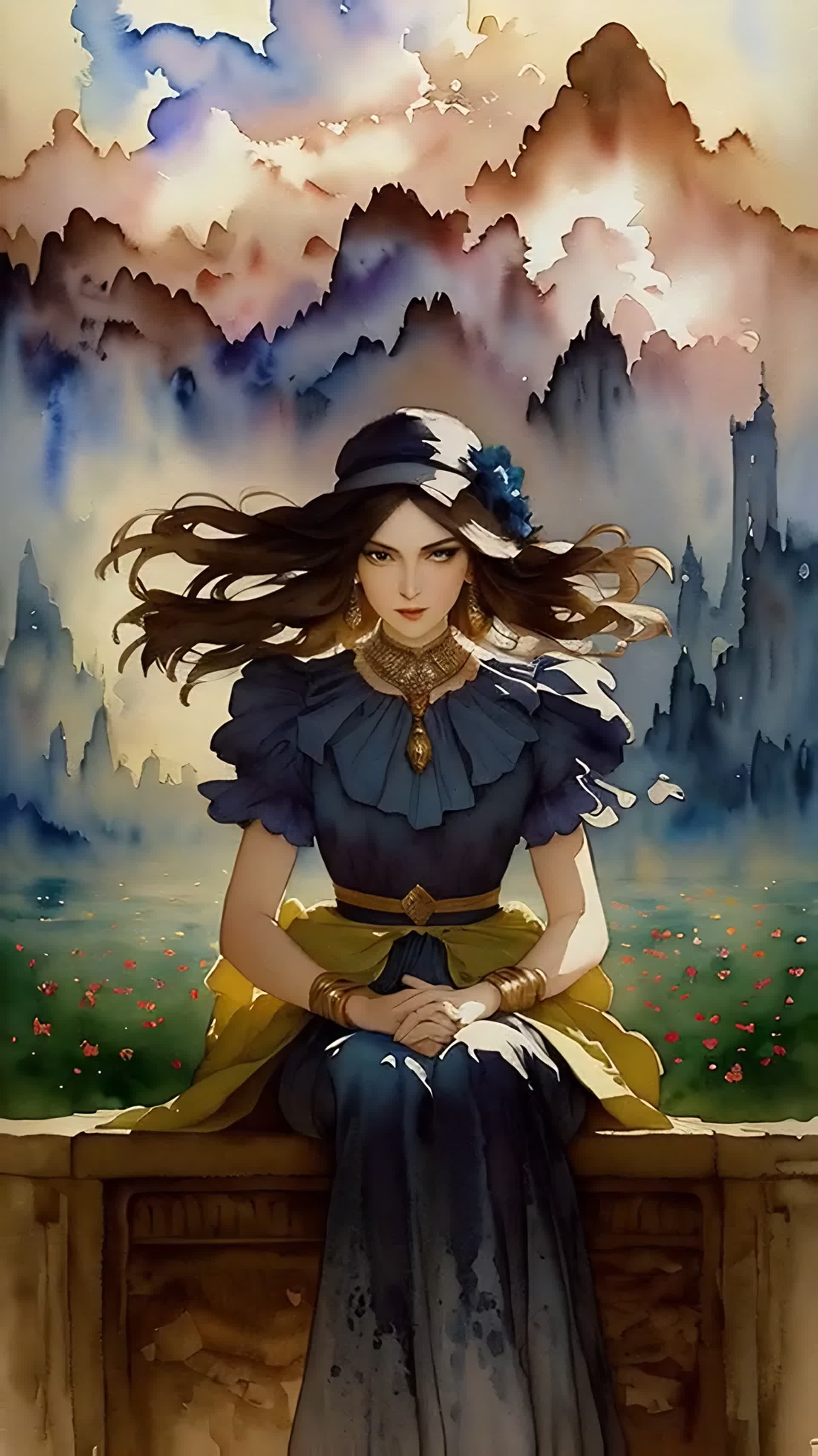 ArtStation - Moving Picture with a Girl