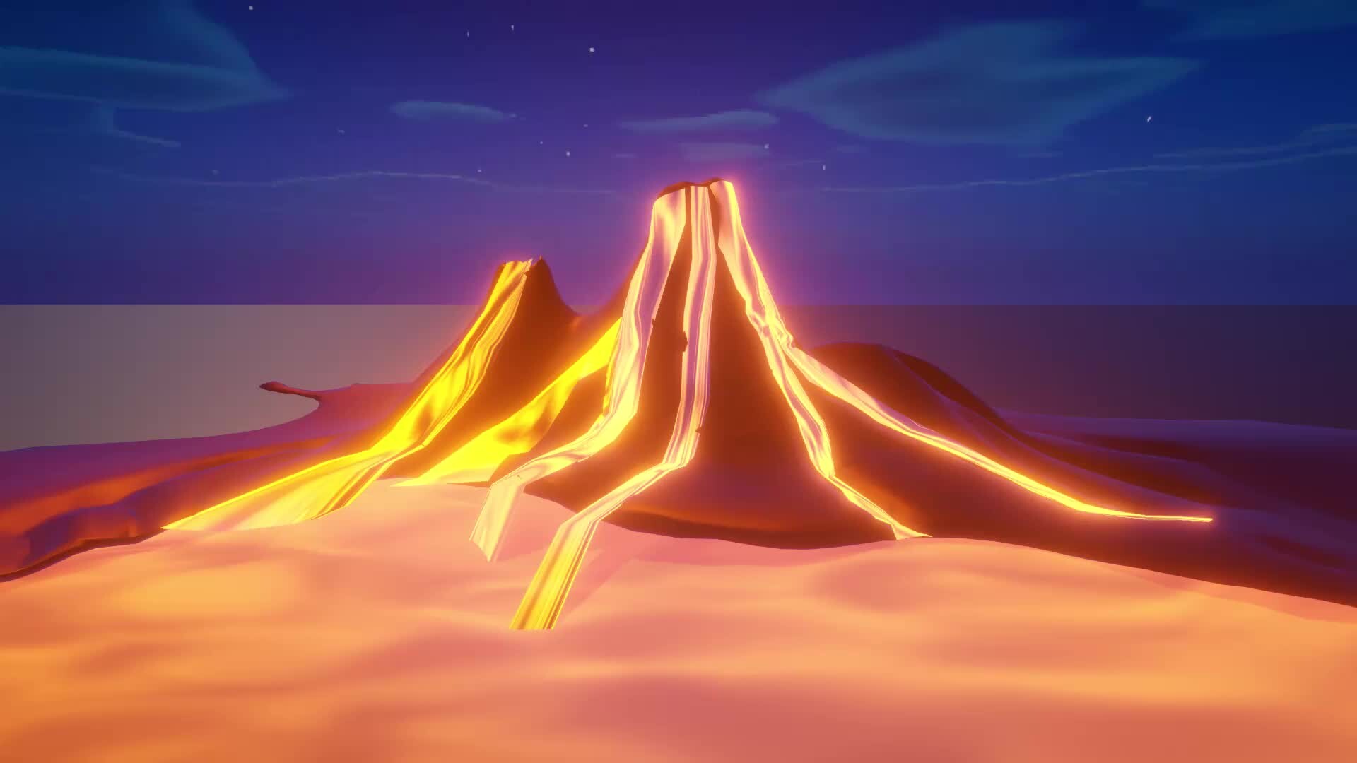 ArtStation - Volcano - Environment FX