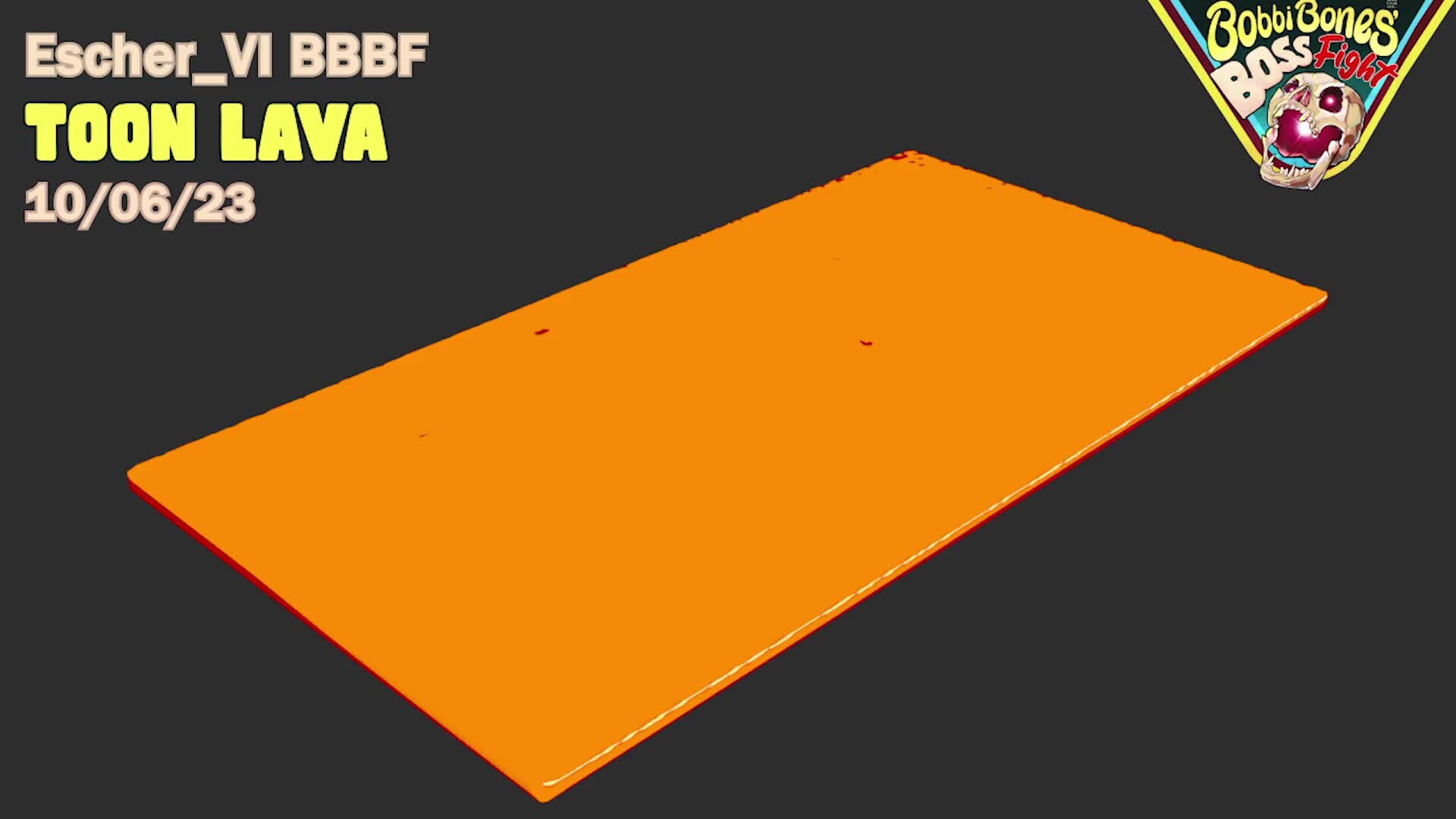 ArtStation - Bubbling Lava proof of concept