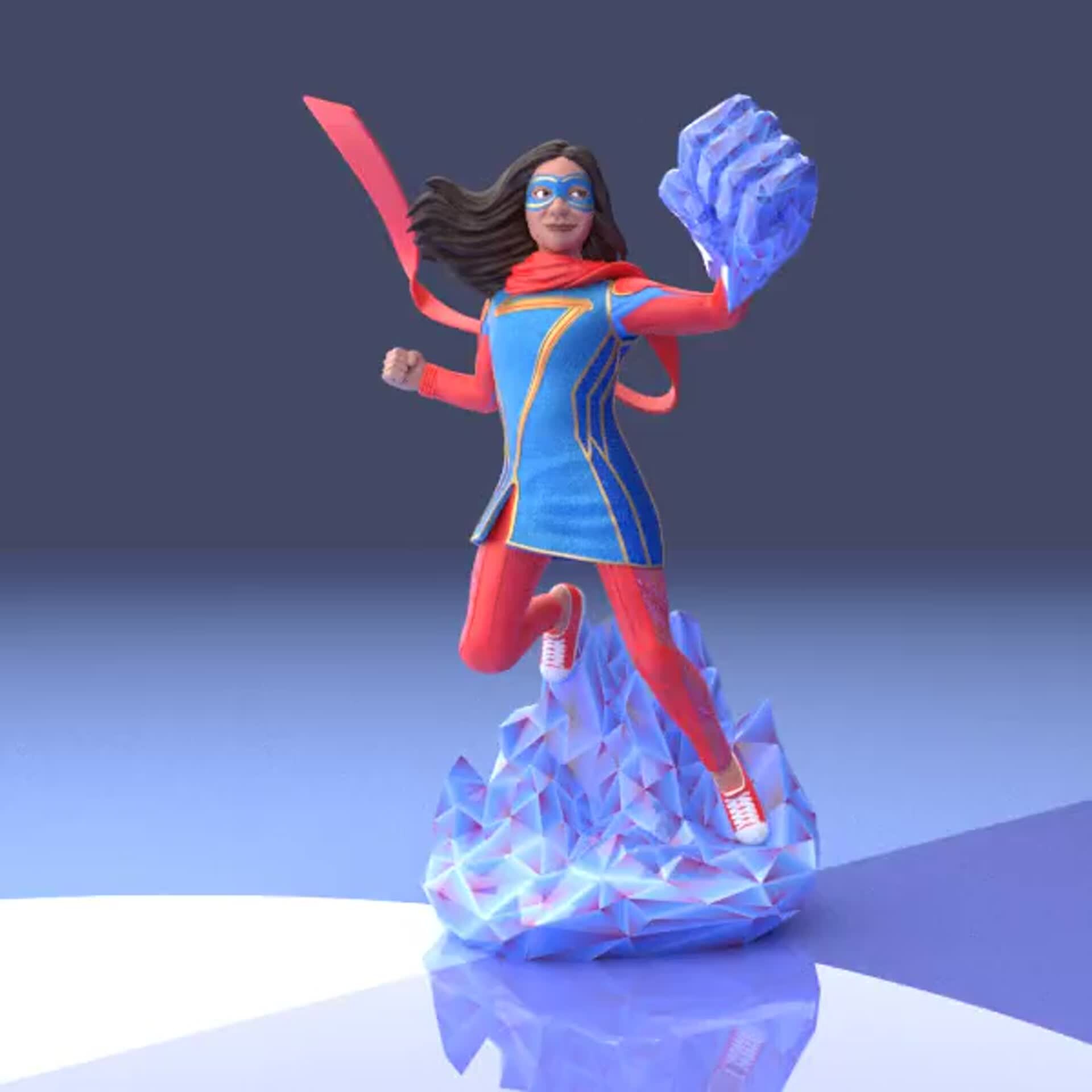 ArtStation - Miss Marvel Statue