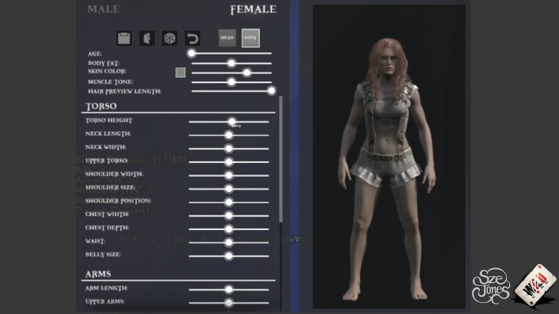 ArtStation - Female Body Customizer - Authoring Pipeline (Unreal Engine)