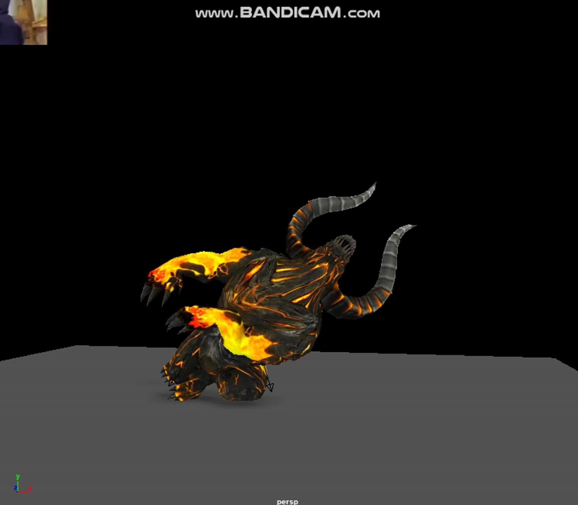 ArtStation - Fire Monster Die