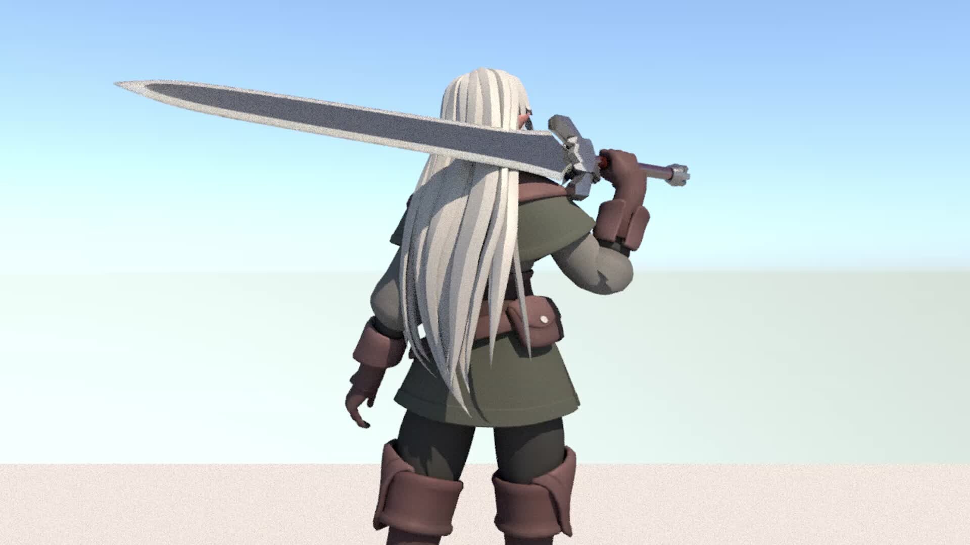 ArtStation - Character Sword Animation