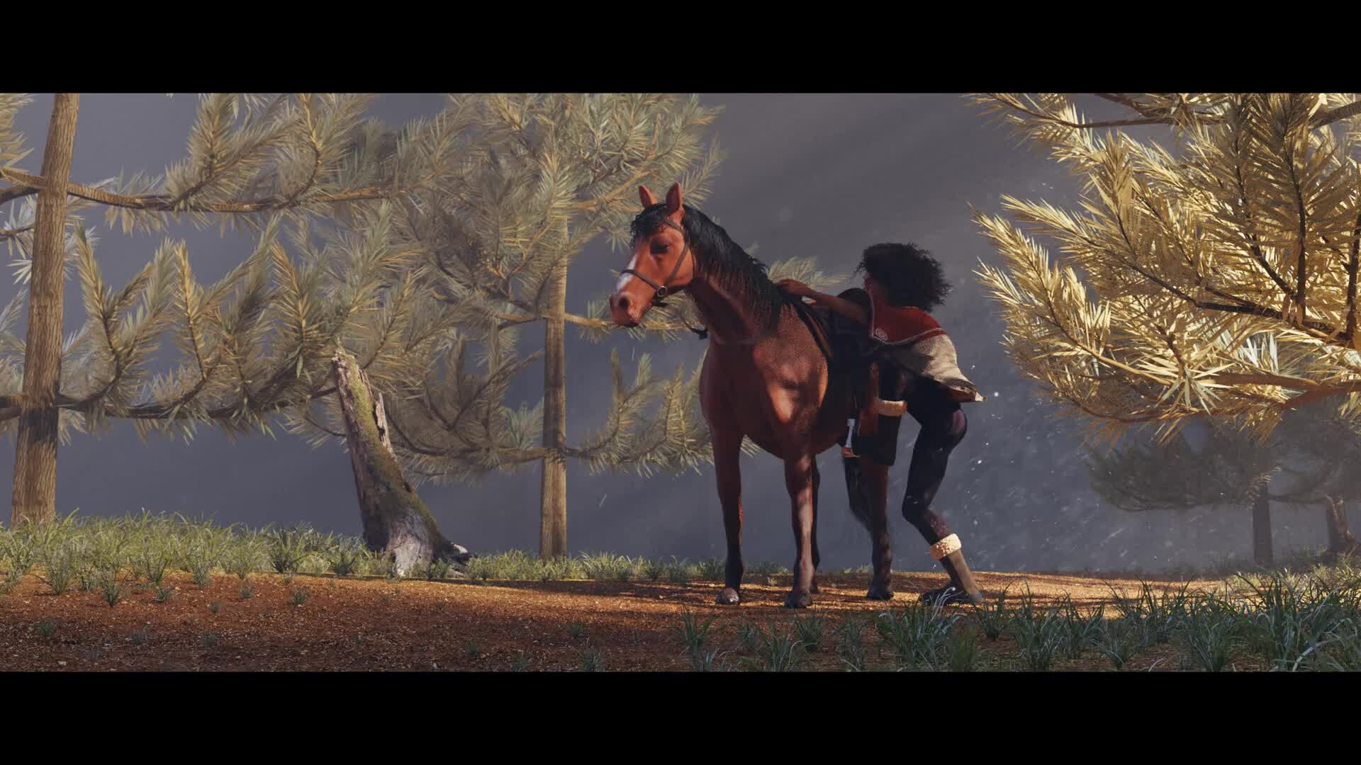 ArtStation - Rider Mounting