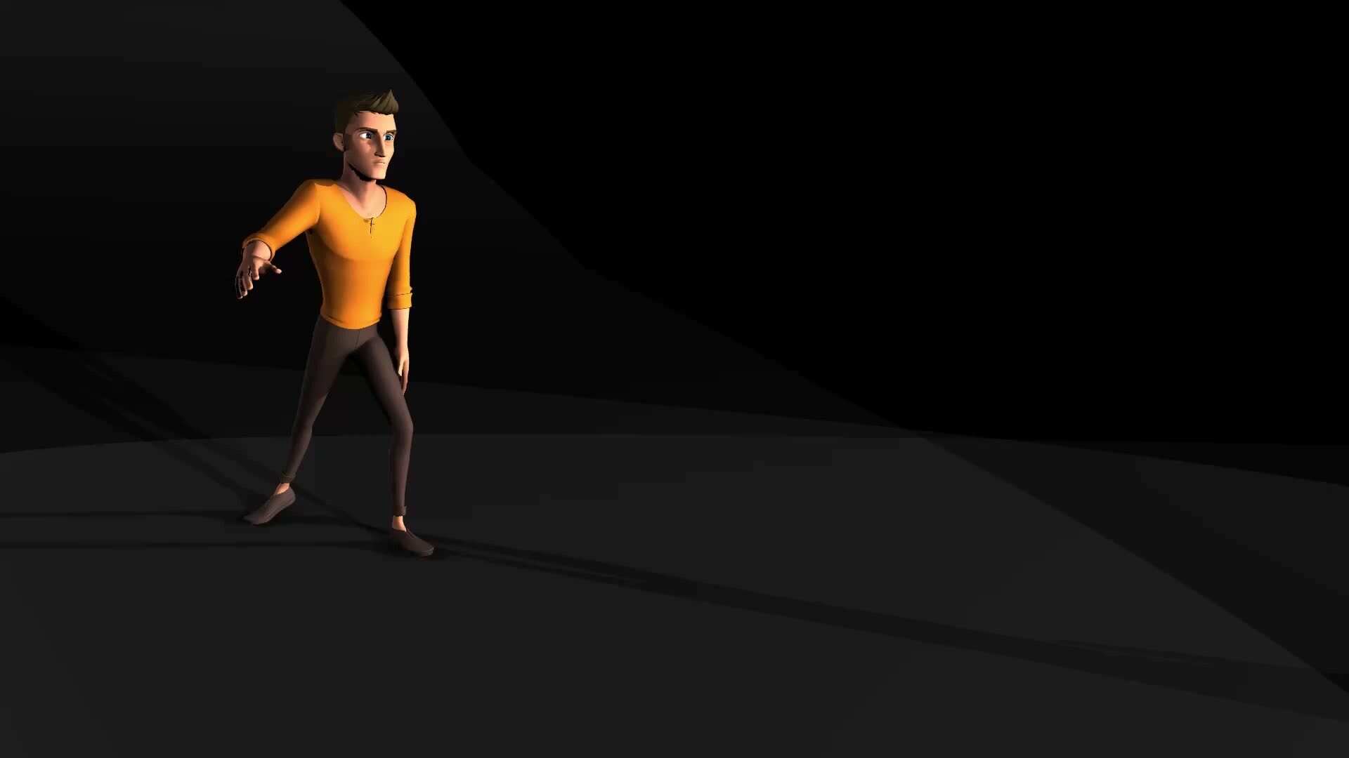 ArtStation - Spin Kick Animation