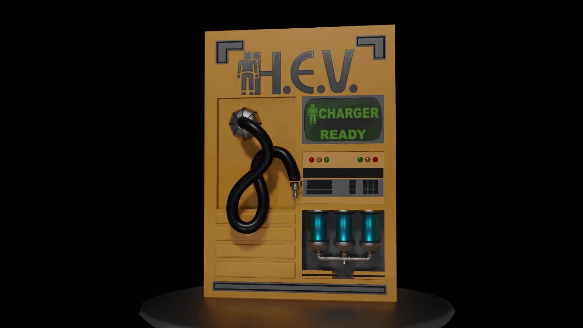 ArtStation - H.E.V. Charger from HL