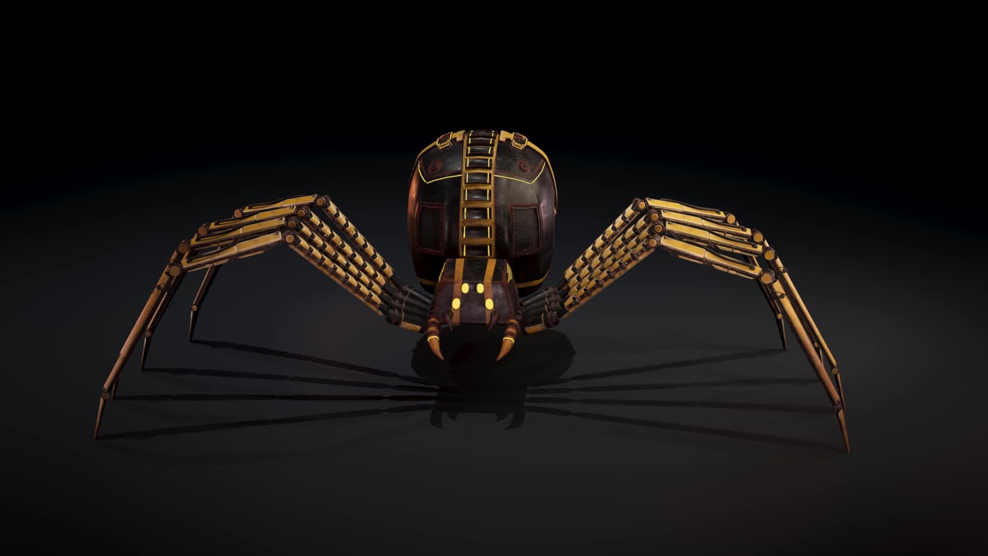 ArtStation - Spider Mecha : Textured