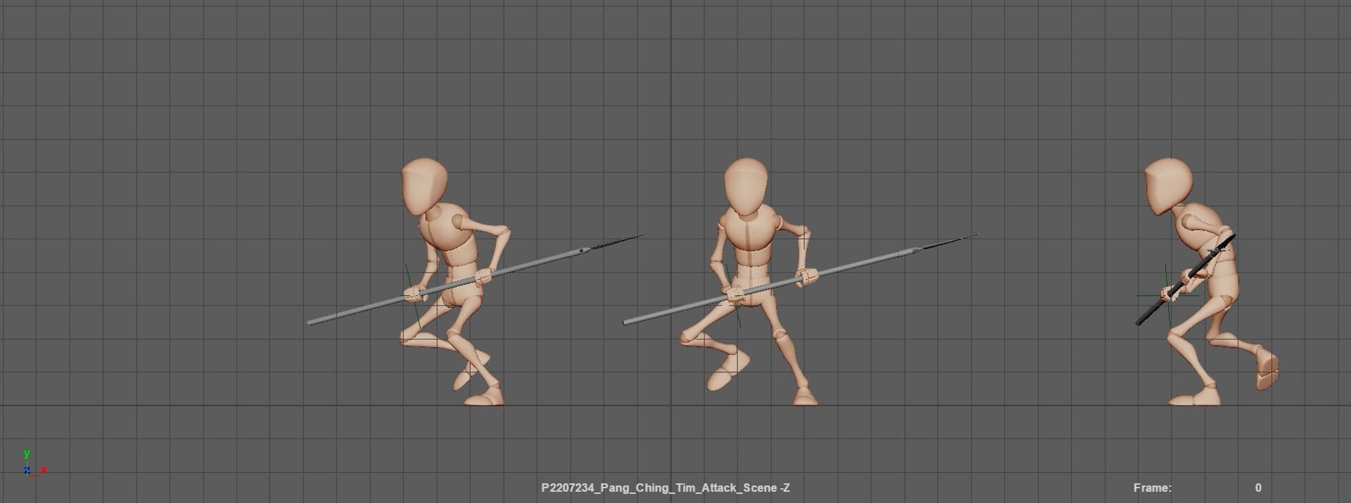 ArtStation - Attack and Death scene