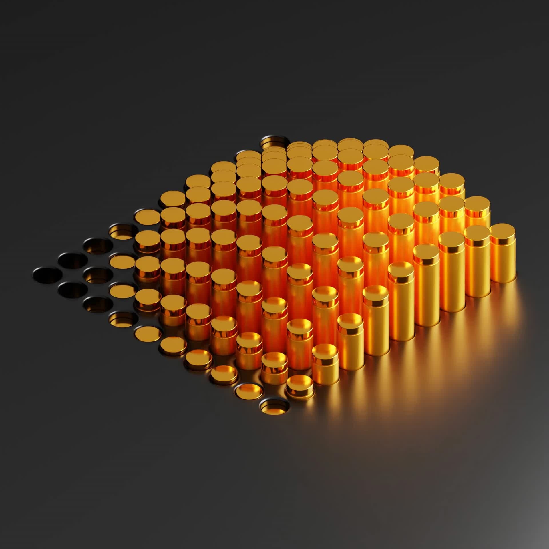 Jaydev M | MotionTank3D - Golden Pillars