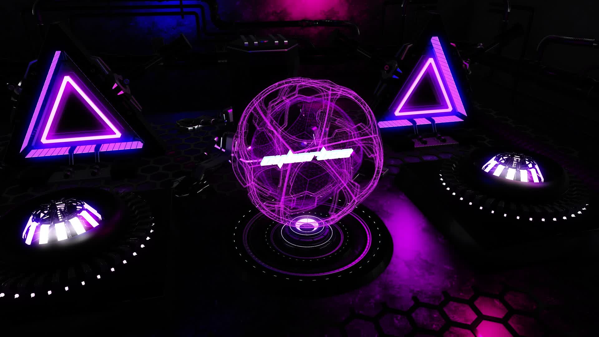 ArtStation - after effects cyber scene aug 27