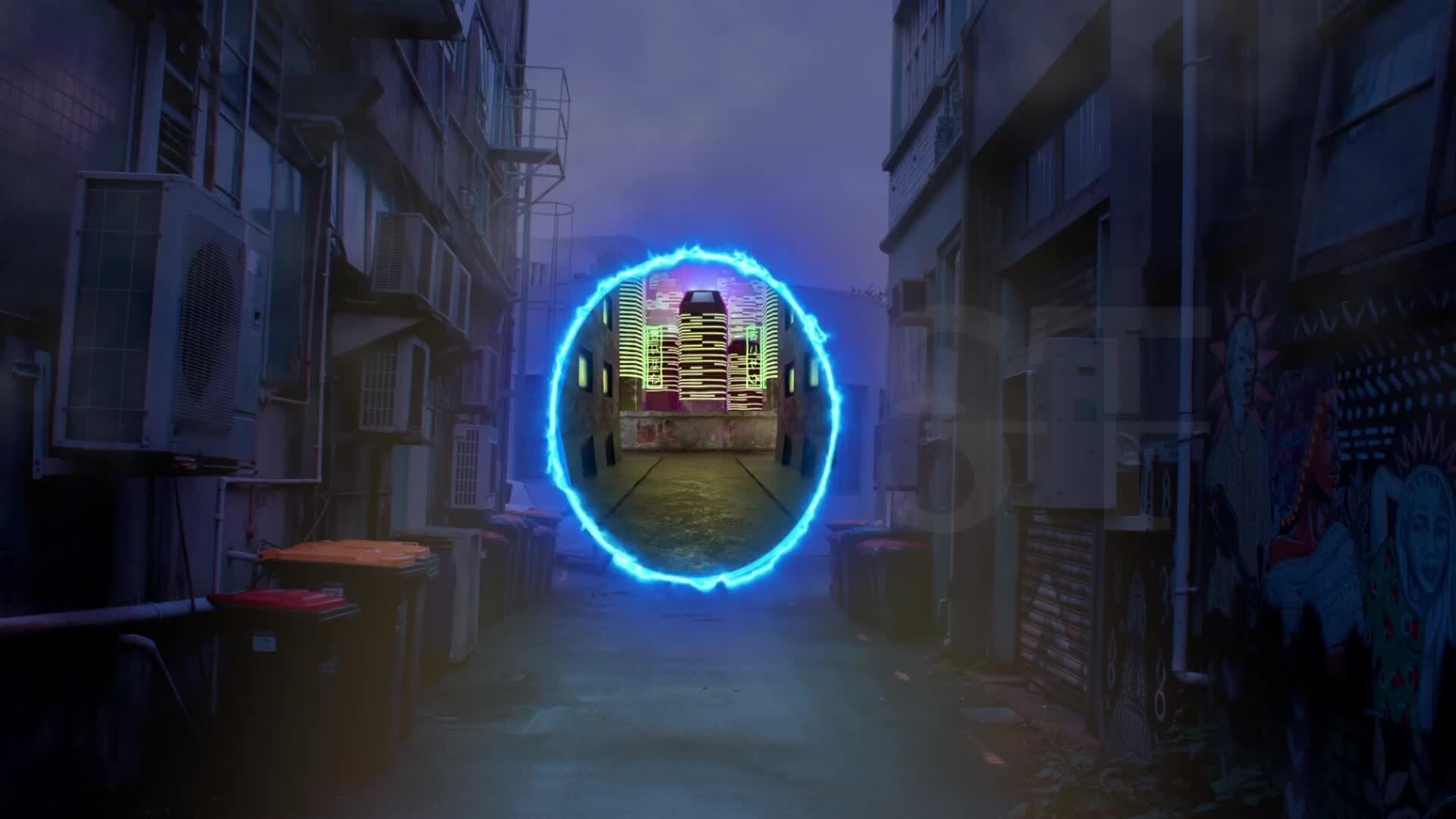 ArtStation - Lost - Movie Title Screen