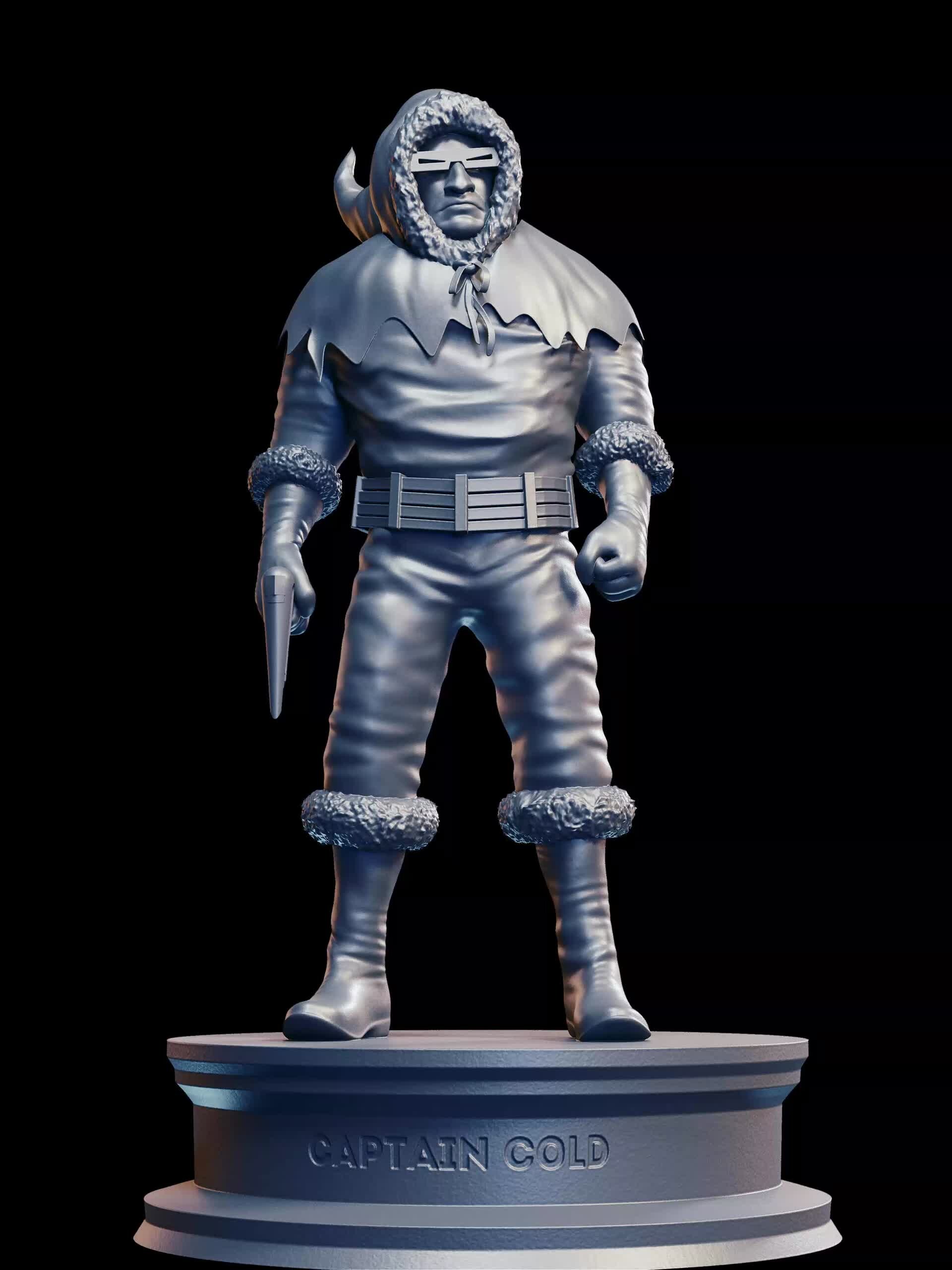 ArtStation - Captain Cold model for 3d print