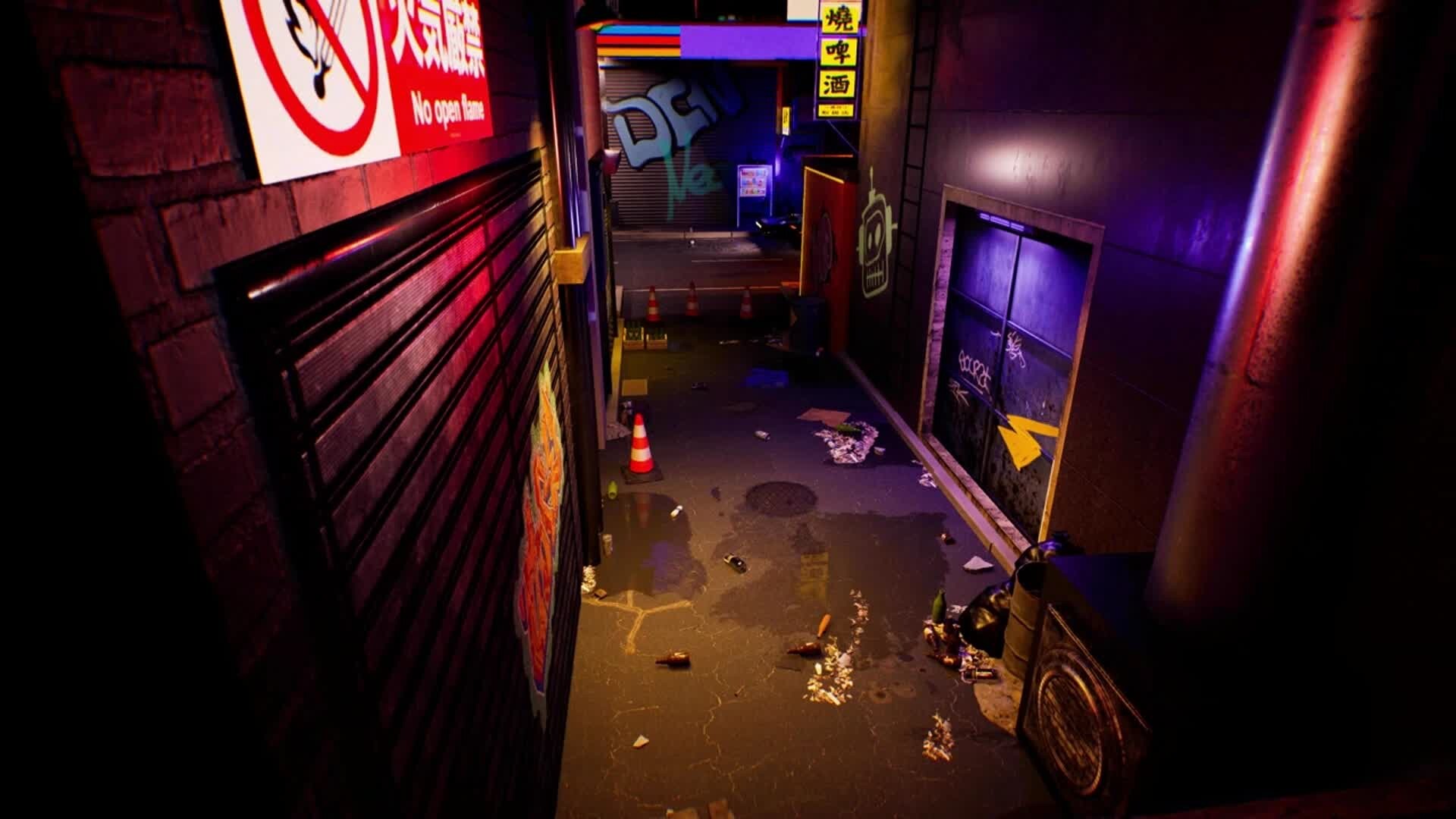 ArtStation - cyberpunk level