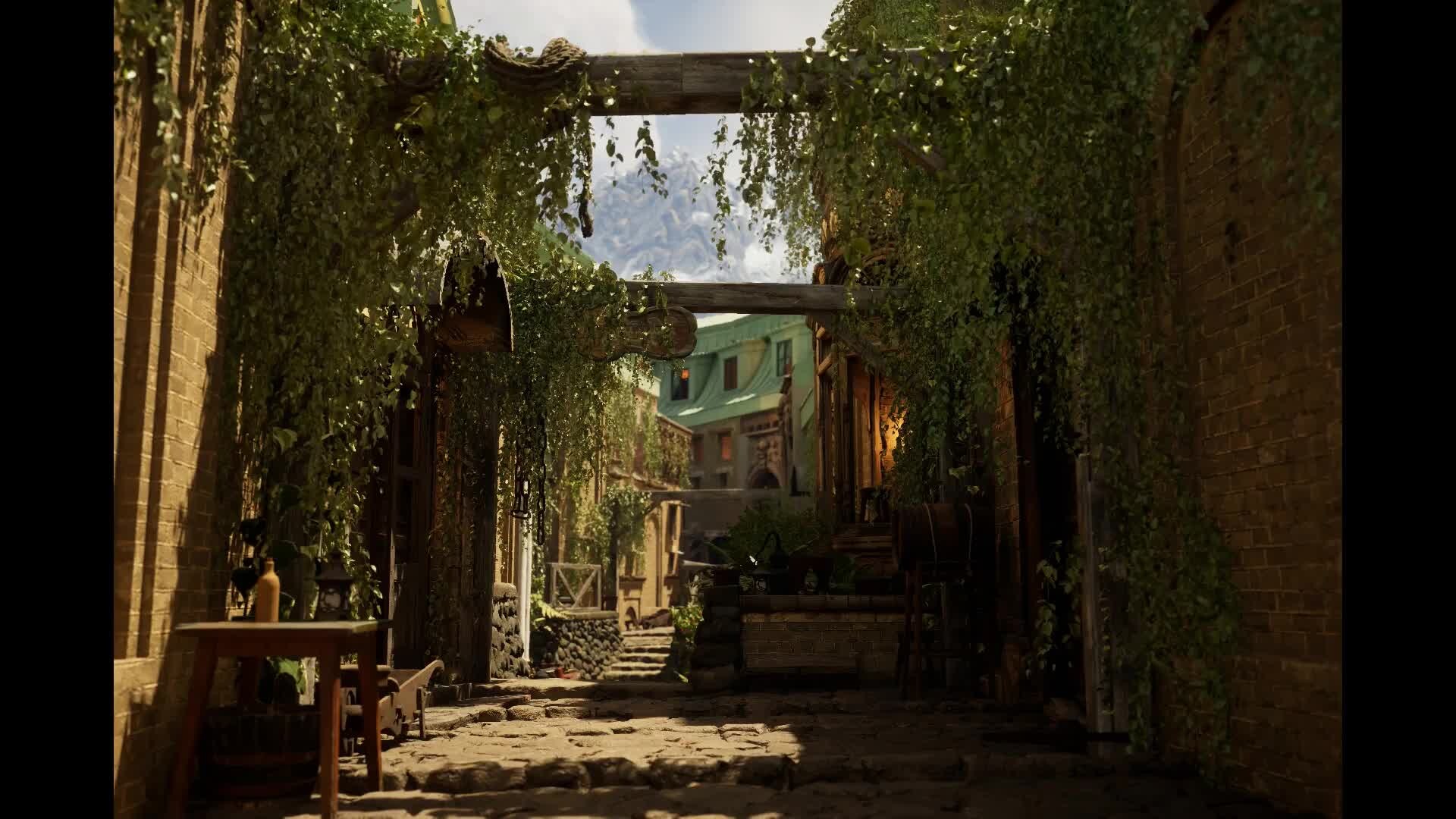 ArtStation - The Green Alley