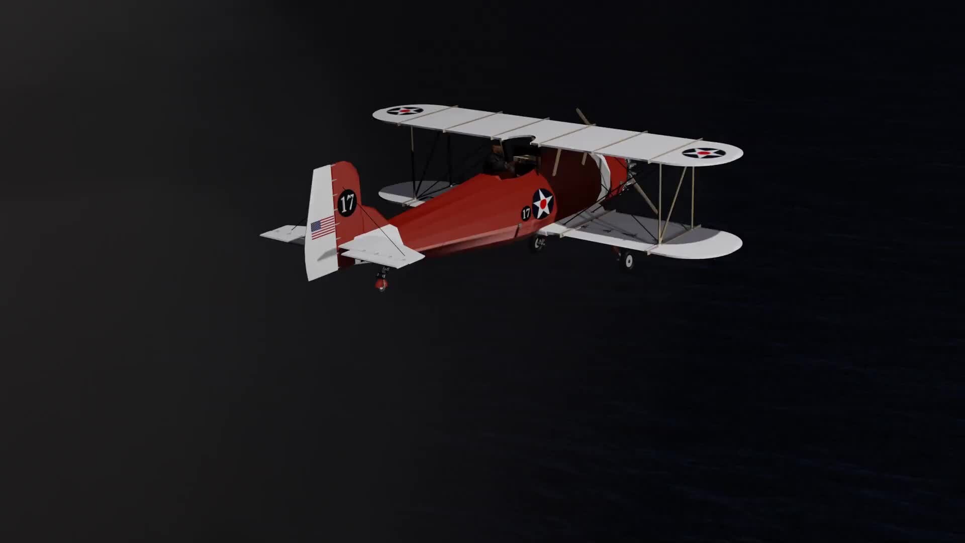 ArtStation - Airplane stall. (my first animation)