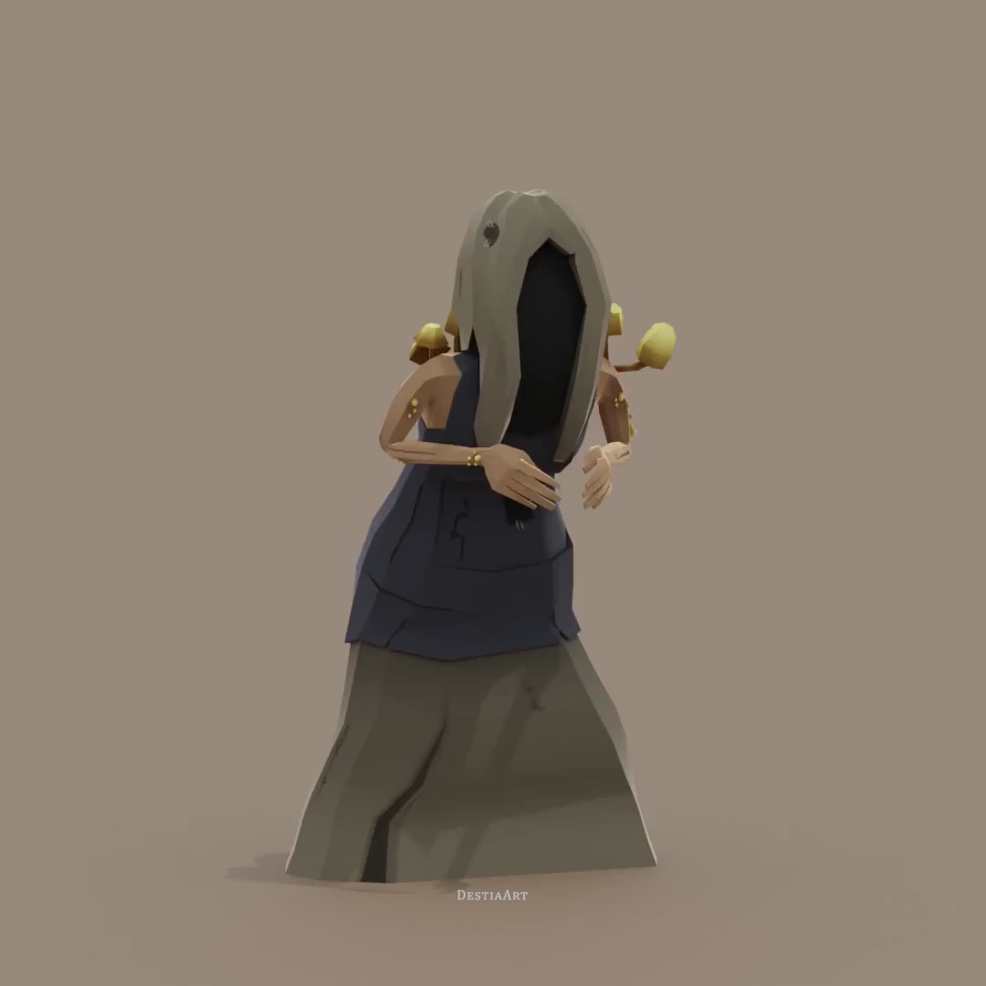 ArtStation - 3D Swamp Witch