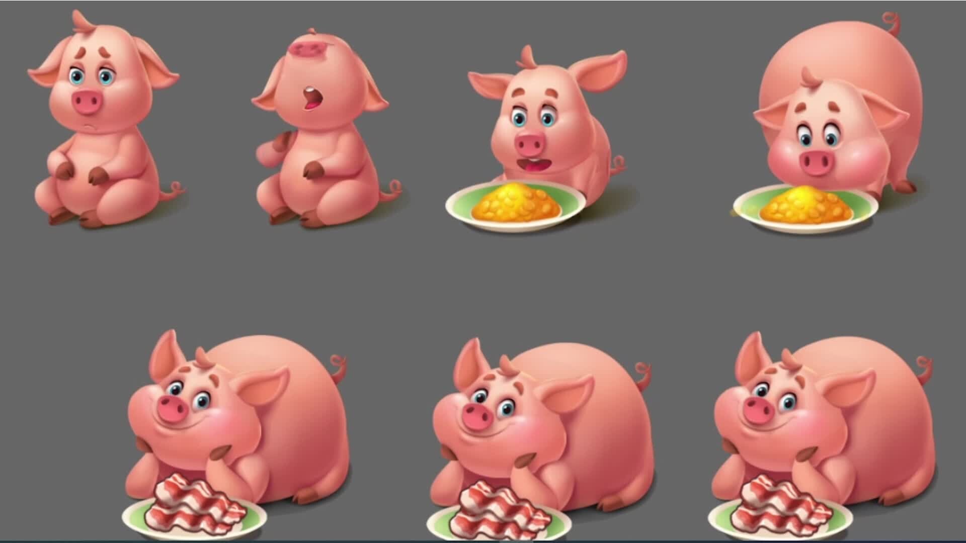 ArtStation - Pig Adobe Animate Animation