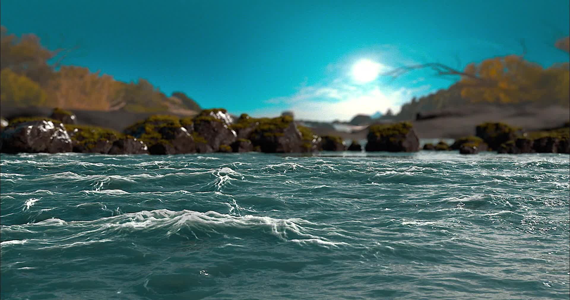 ArtStation - Ocean tools used in Houdini.