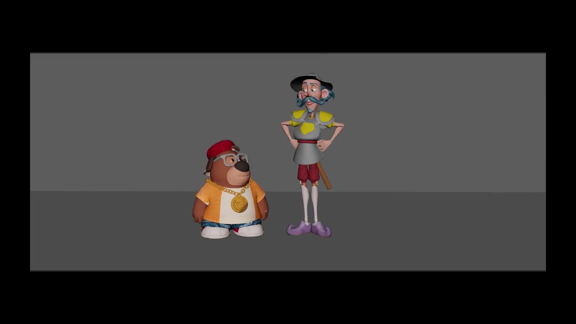 ArtStation - Animating Don & DJ from "The inseparables" 02