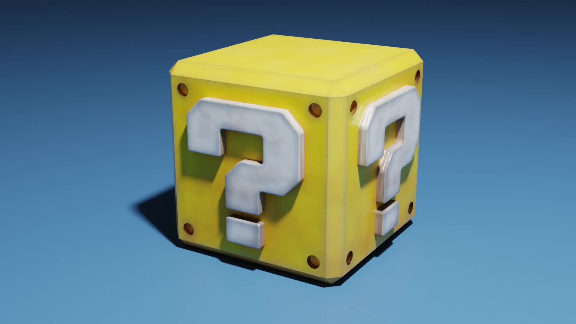 ArtStation - Super Mario Power-Up Block (Project)