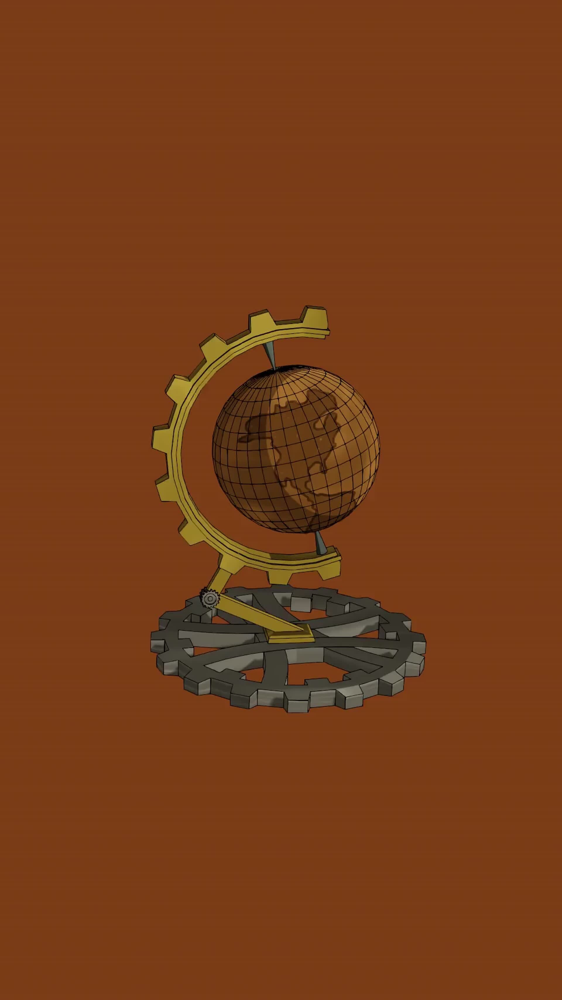 ArtStation - Steampunk Globe