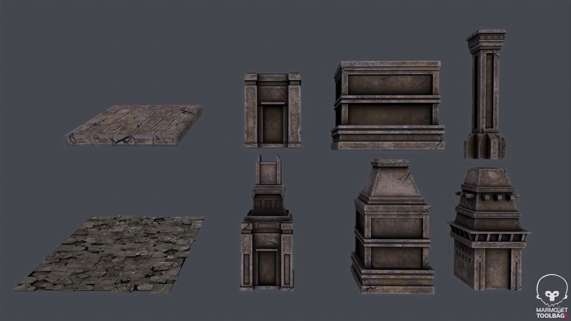 ArtStation - Tomb set