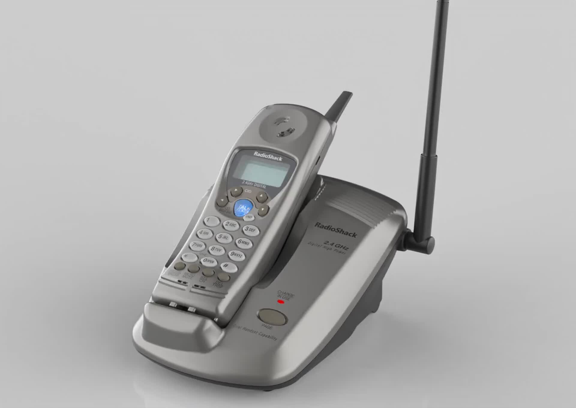 ArtStation - 2.4GHz Digital Cordless Telephone Model 01