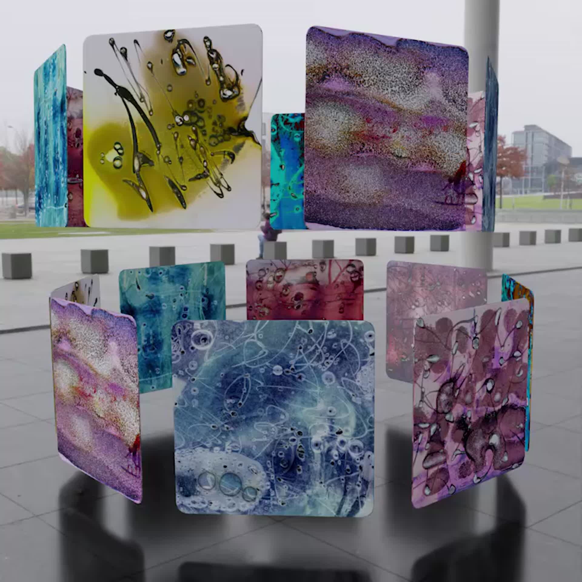 ArtStation - NFT - wind scarf dance