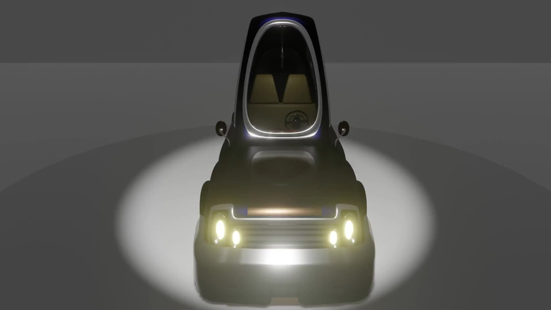 ArtStation - cartoony vintage car