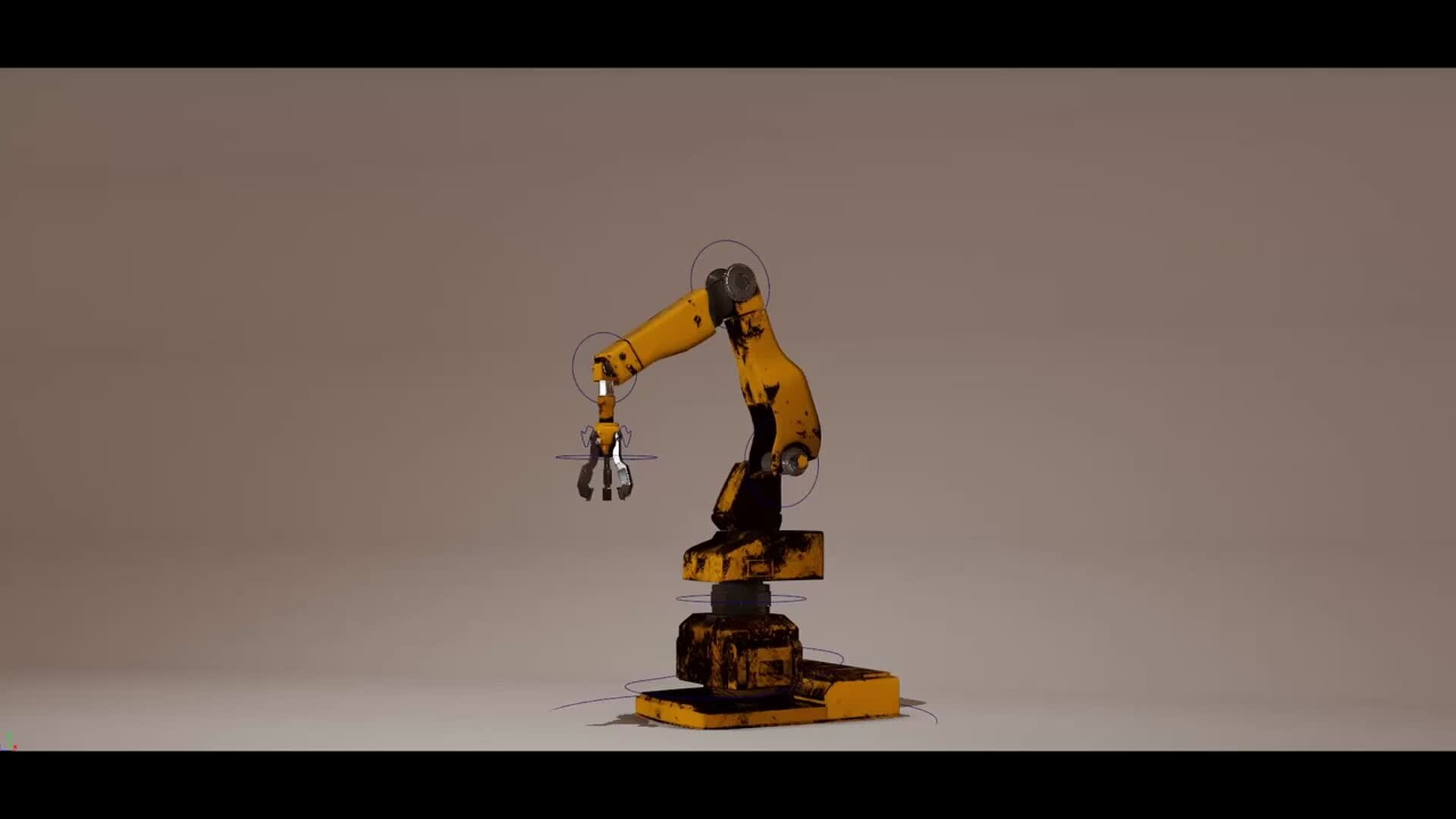 ArtStation - Robot Arm Rig