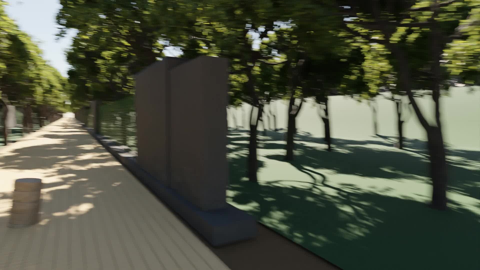 ArtStation - Park's Peaceful Path