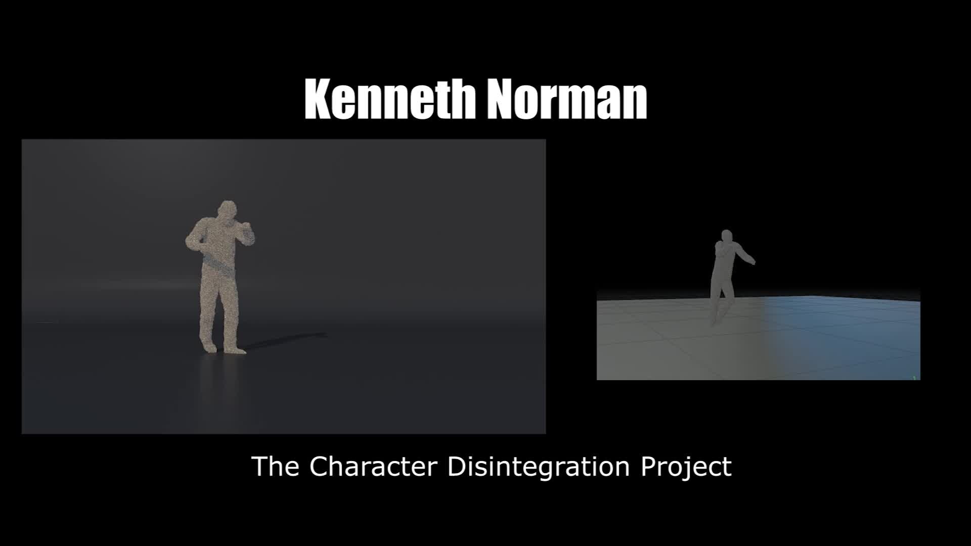 ArtStation - The Character Disintegration Project