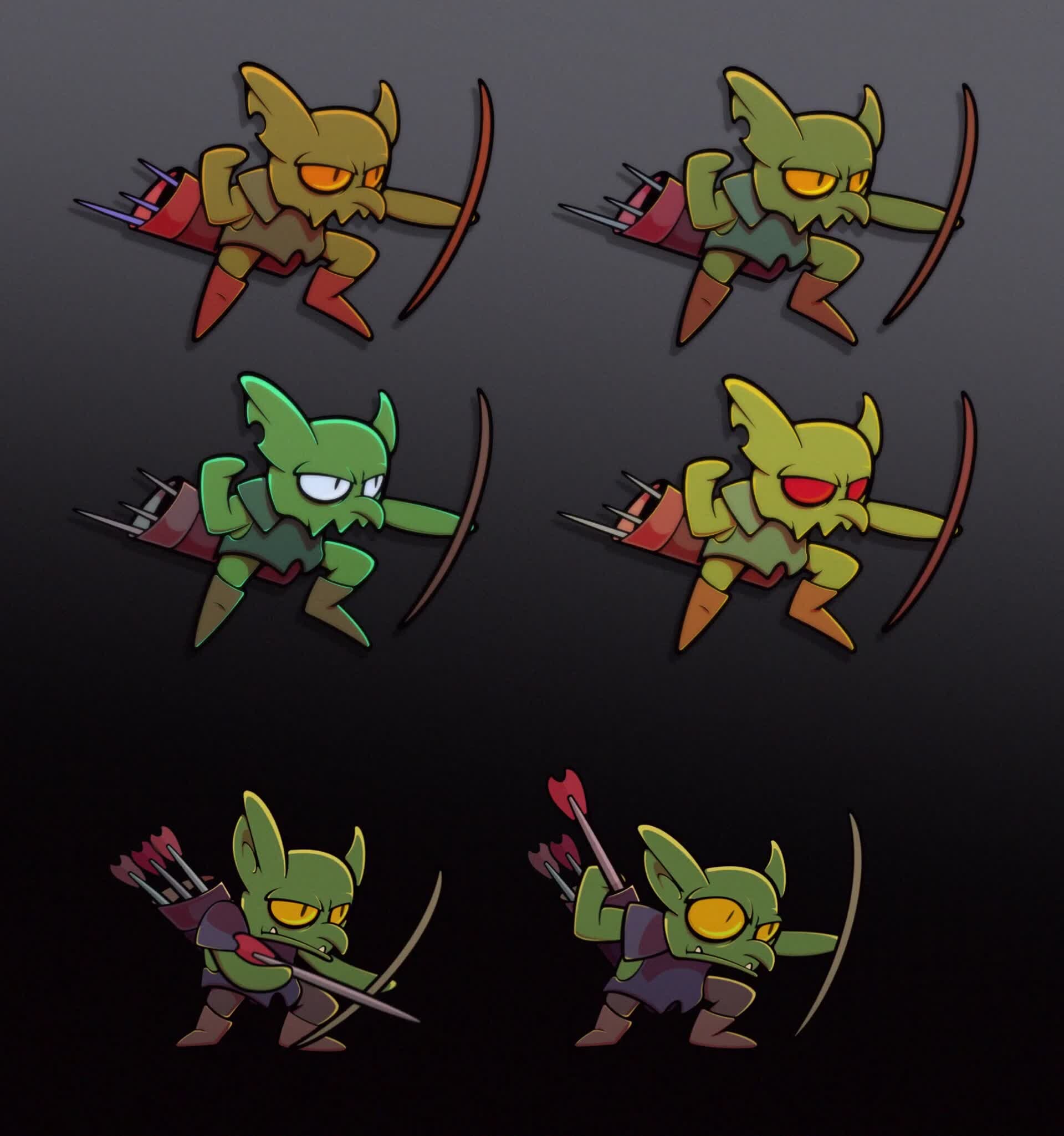 ArtStation - Goblin Archer - The Necromancer Cometh