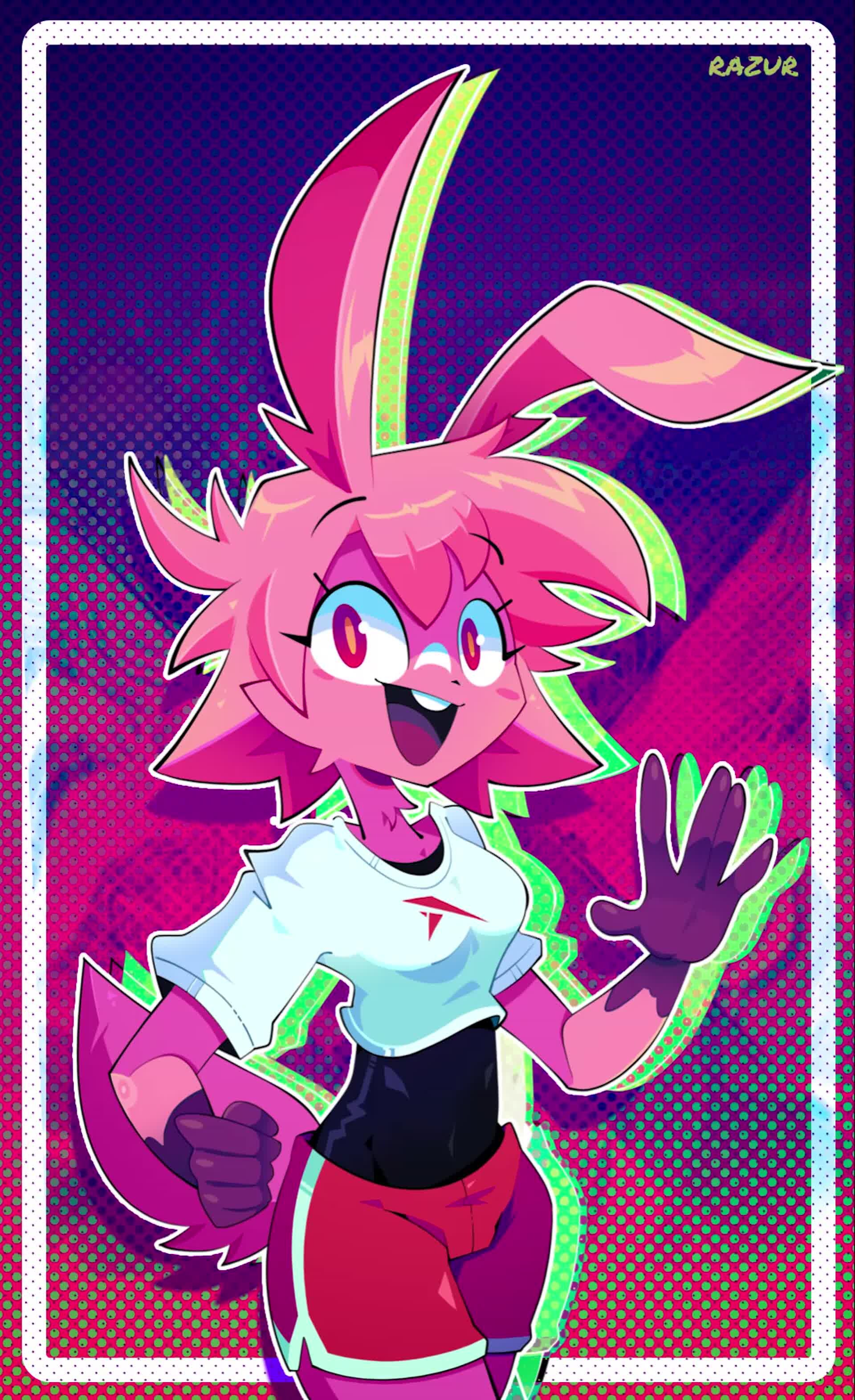 ArtStation - Pink Bunny