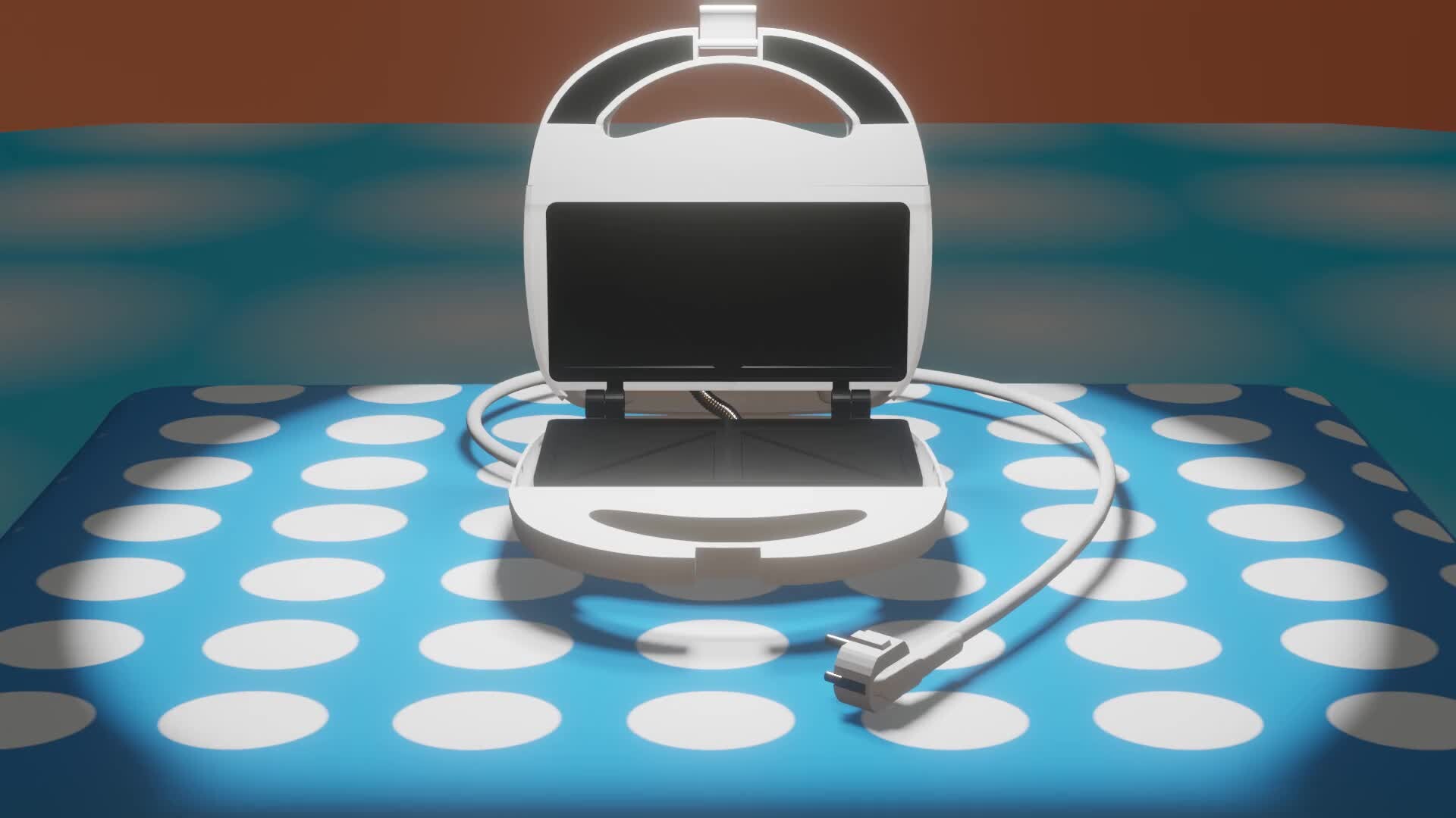 ArtStation - Toaster 3D model created with Blender