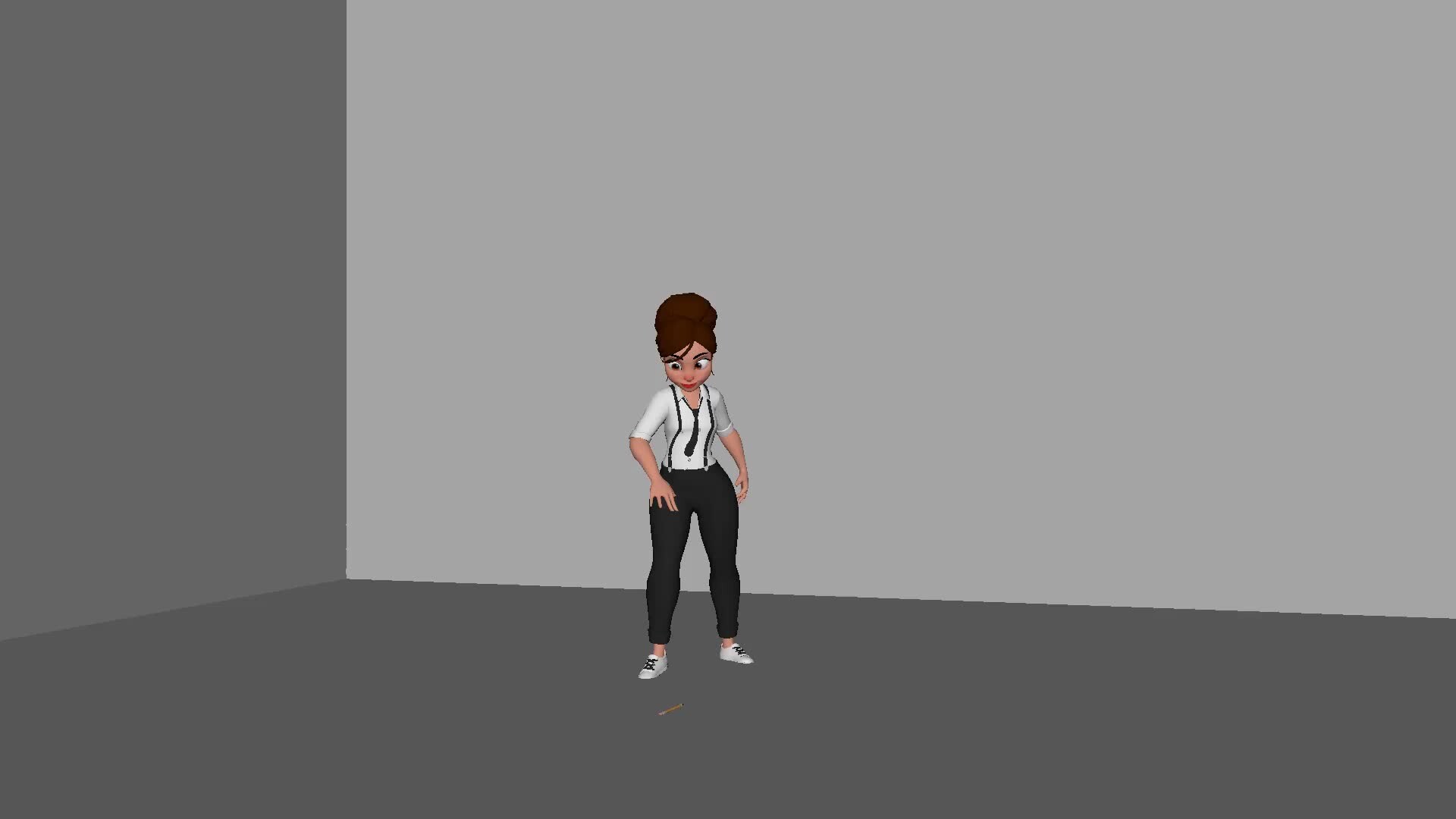 ArtStation - Pick up, throw and catch animation