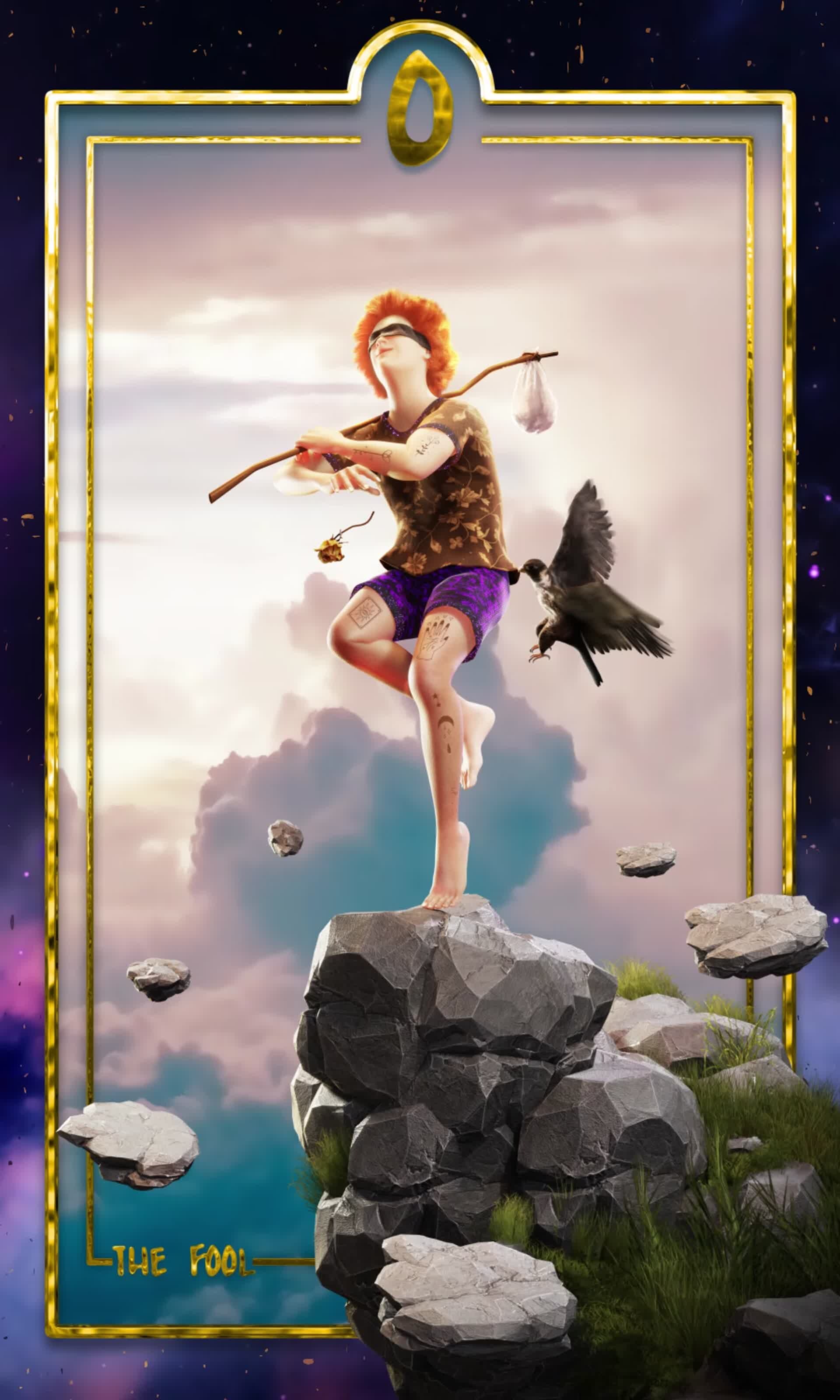 ArtStation - "The Fool" tarot card