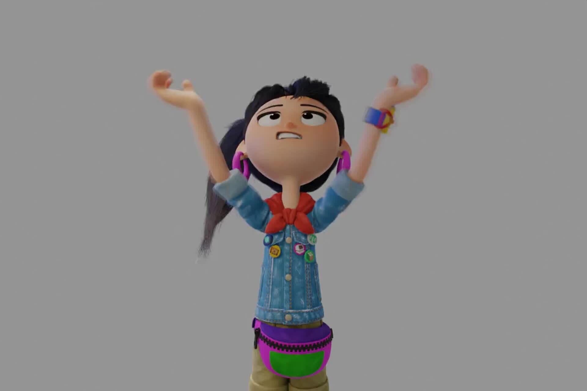 ArtStation - Blender Character Animation | 3D Animation - Ellie