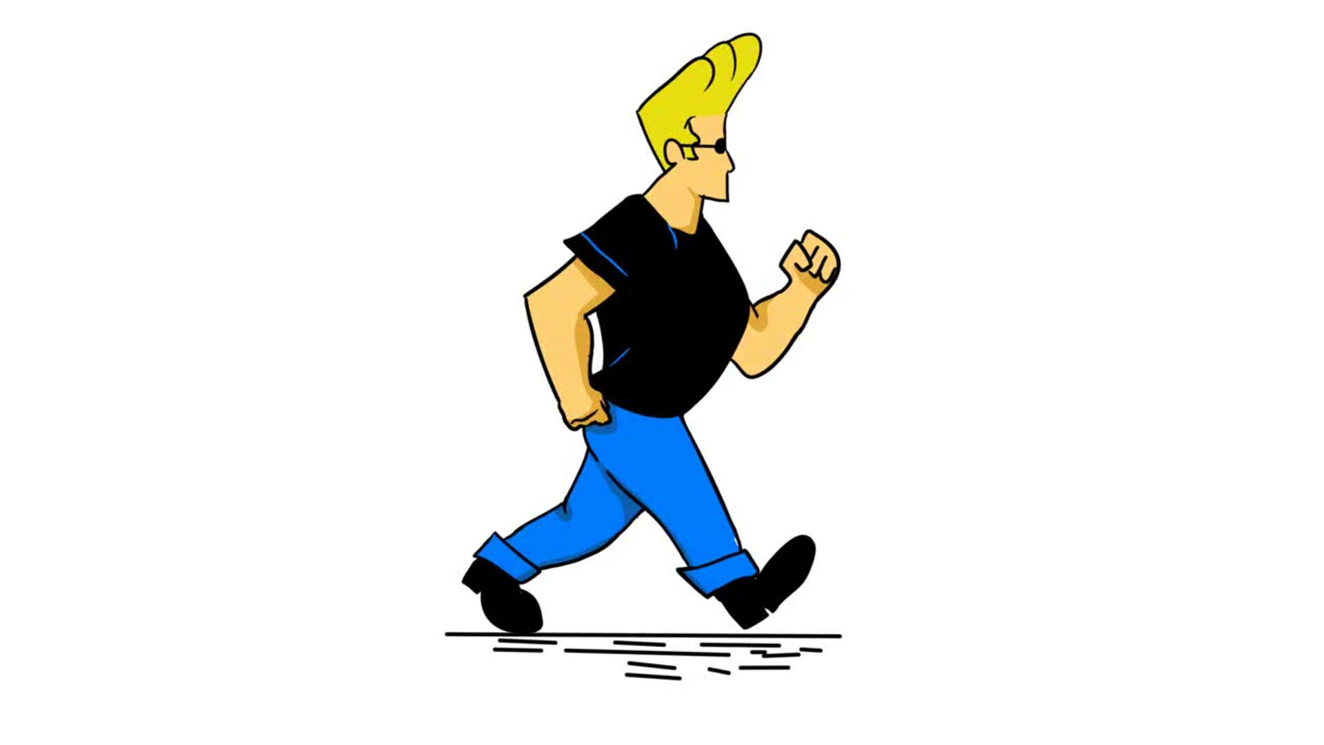 ArtStation - ANIMATION: 2D WALK CYCLE