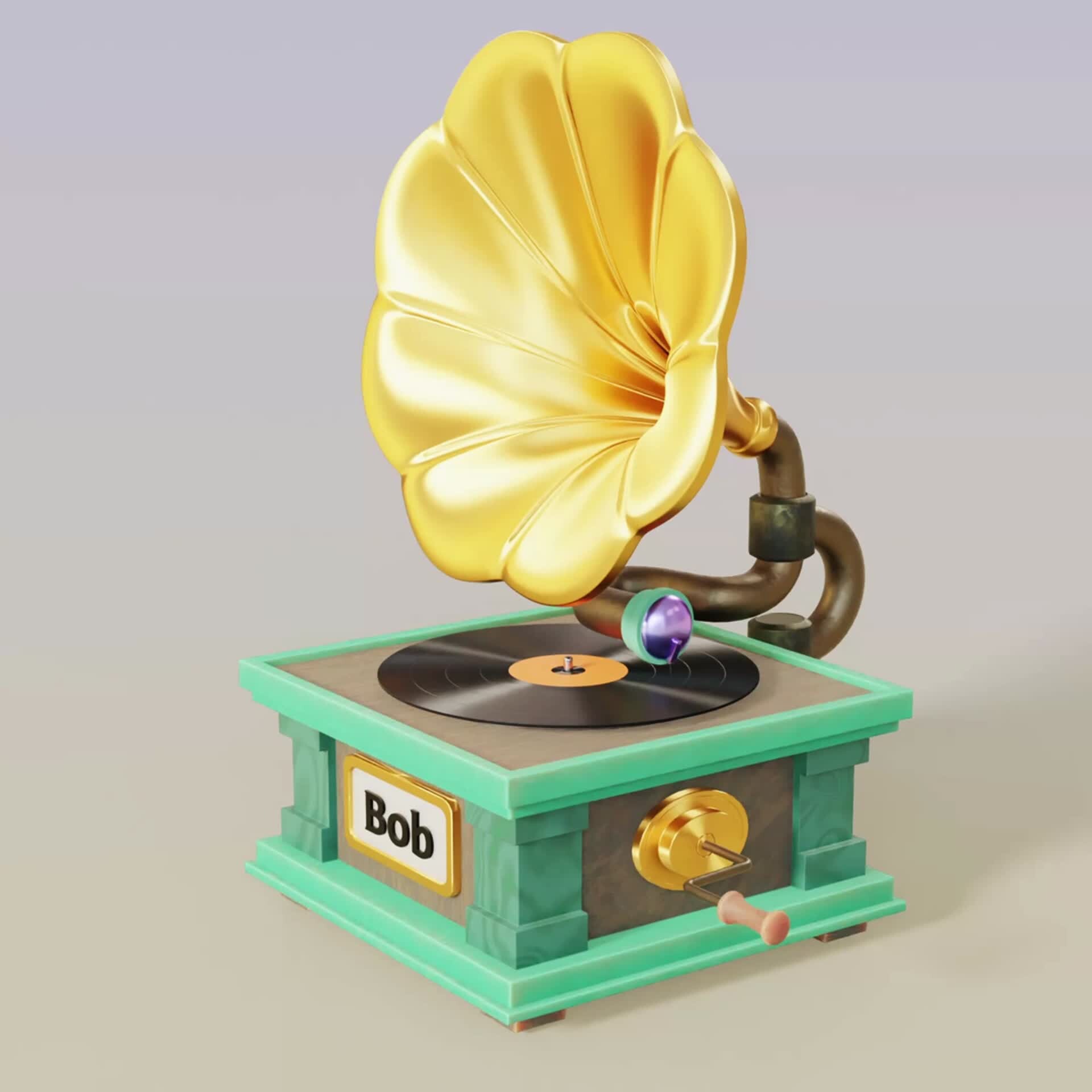 ArtStation - Old Vitrola