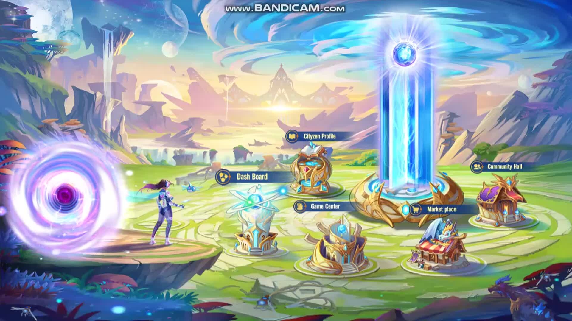 ArtStation - Summoner Arena Game animation landing page