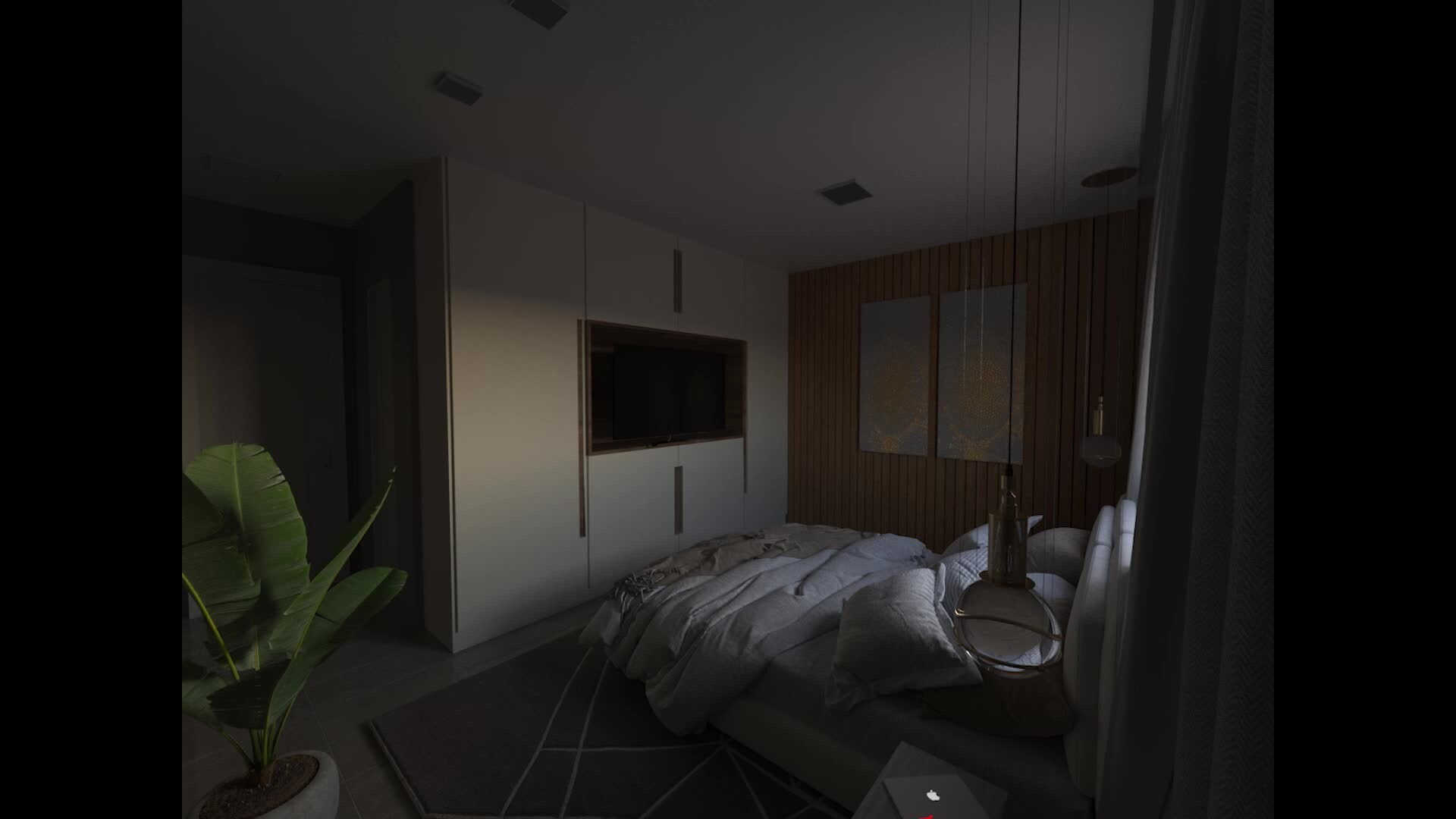 ArtStation - Lighting Study - Bedroom