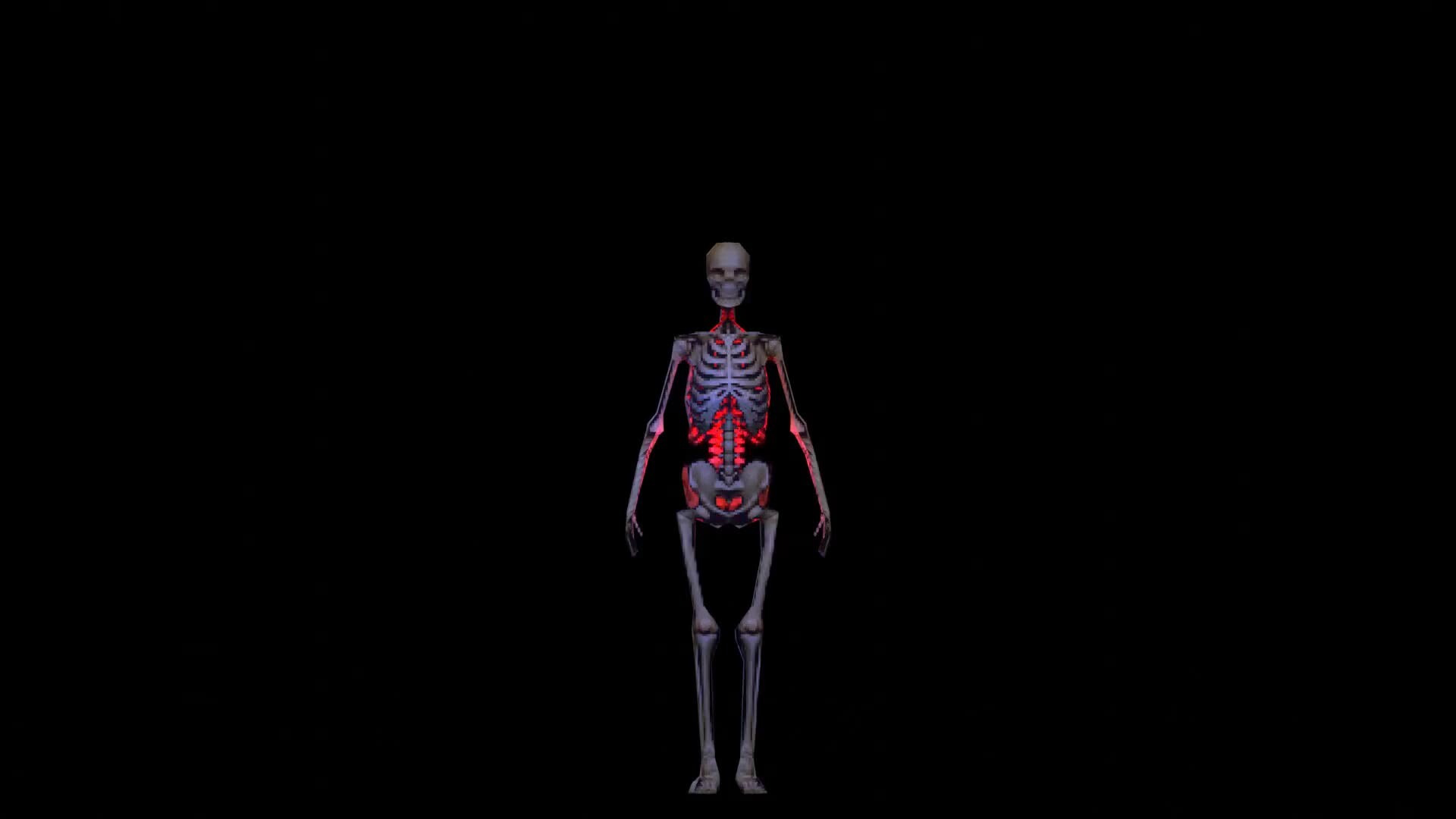 ArtStation - PS2 Style Skeleton Model